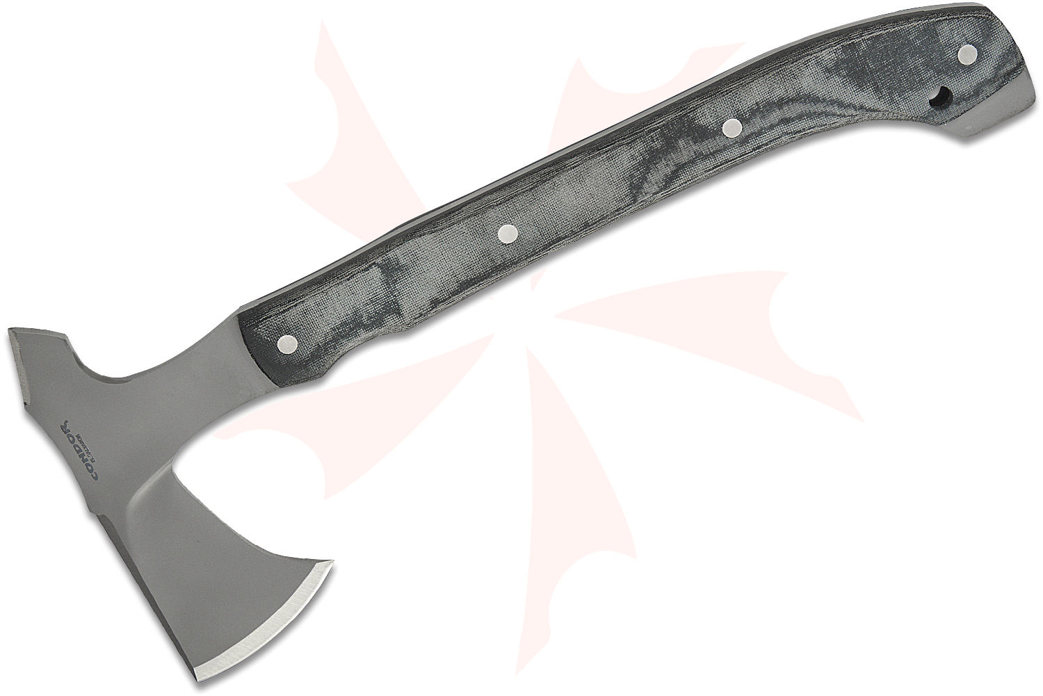Condor Tool & Knife CTK1341-6.7HC K-Night Tomahawk 15.63" Overall 1075 ...