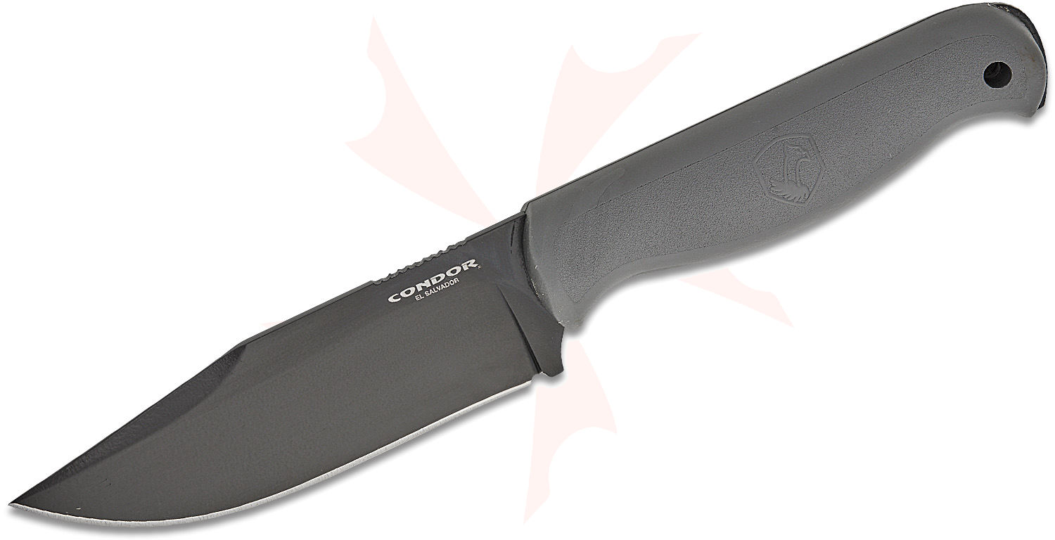 Condor Tool & Knife CTK1831-4.9RGHC Fighter Knife Fixed Blade 4.73 ...