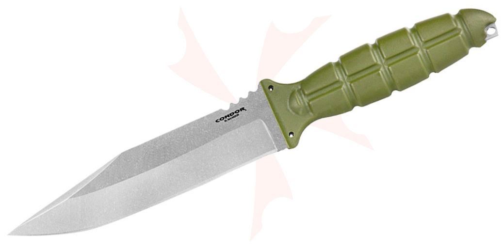 Condor Tool & Knife CTK1834-6A SS Escort Fixed Blade Knife 6.53" 420 HC ...