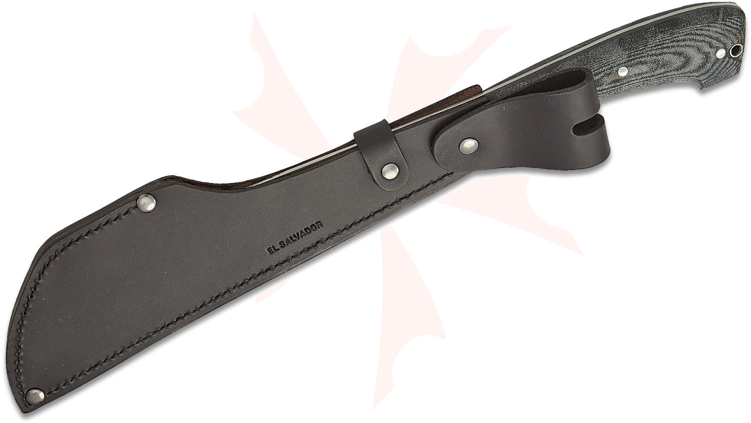 Condor Tool & Knife CTK3980-11HC Guygan Machete 11.14" 1075 Carbon Steel Blade, Micarta Handles ...