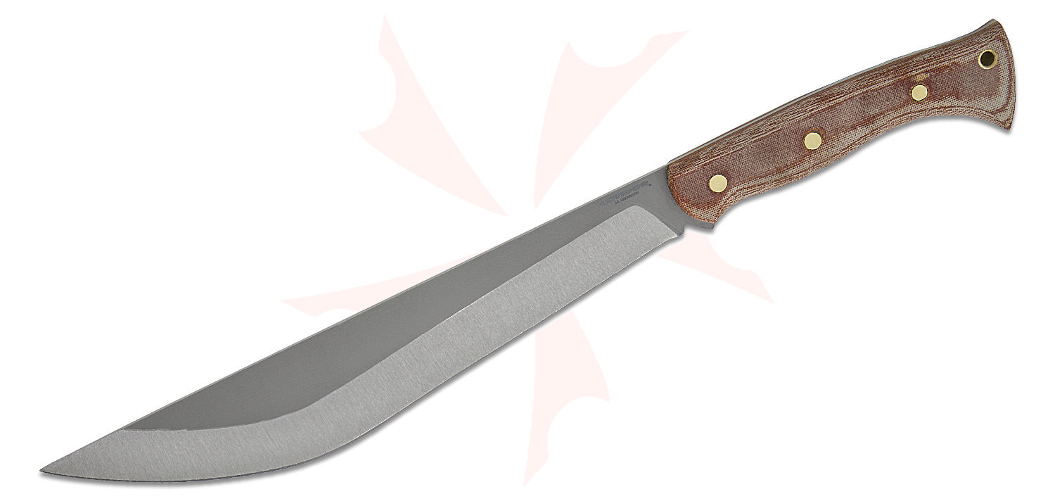 Condor Tool & Knife CTK3982-11.5HC Hmong Machete 11.55" 1075 Carbon Steel Blade, Micarta Handles ...