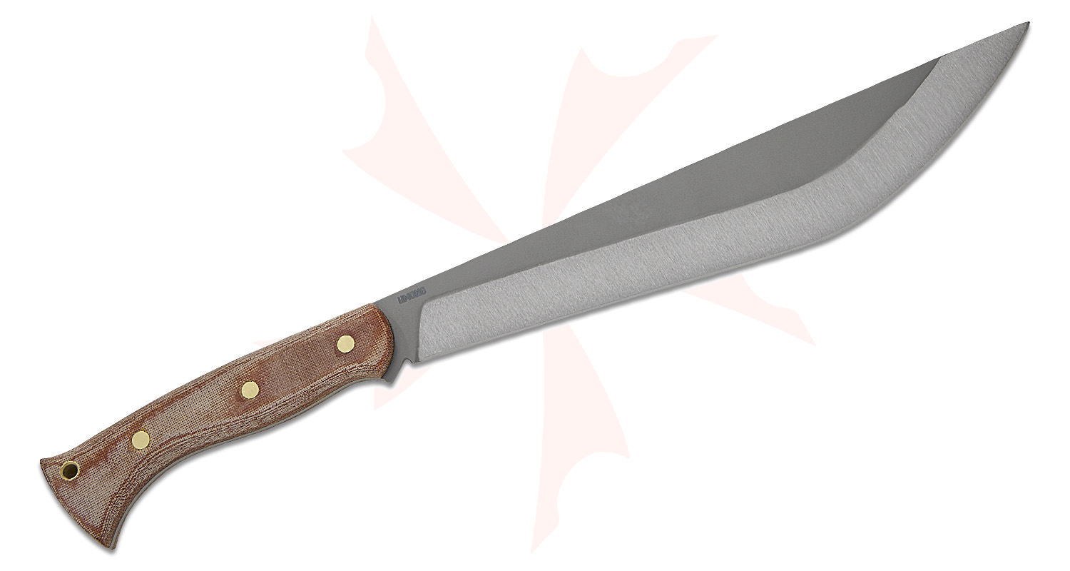 Condor Tool & Knife CTK3982-11.5HC Hmong Machete 11.55" 1075 Carbon Steel Blade, Micarta Handles ...