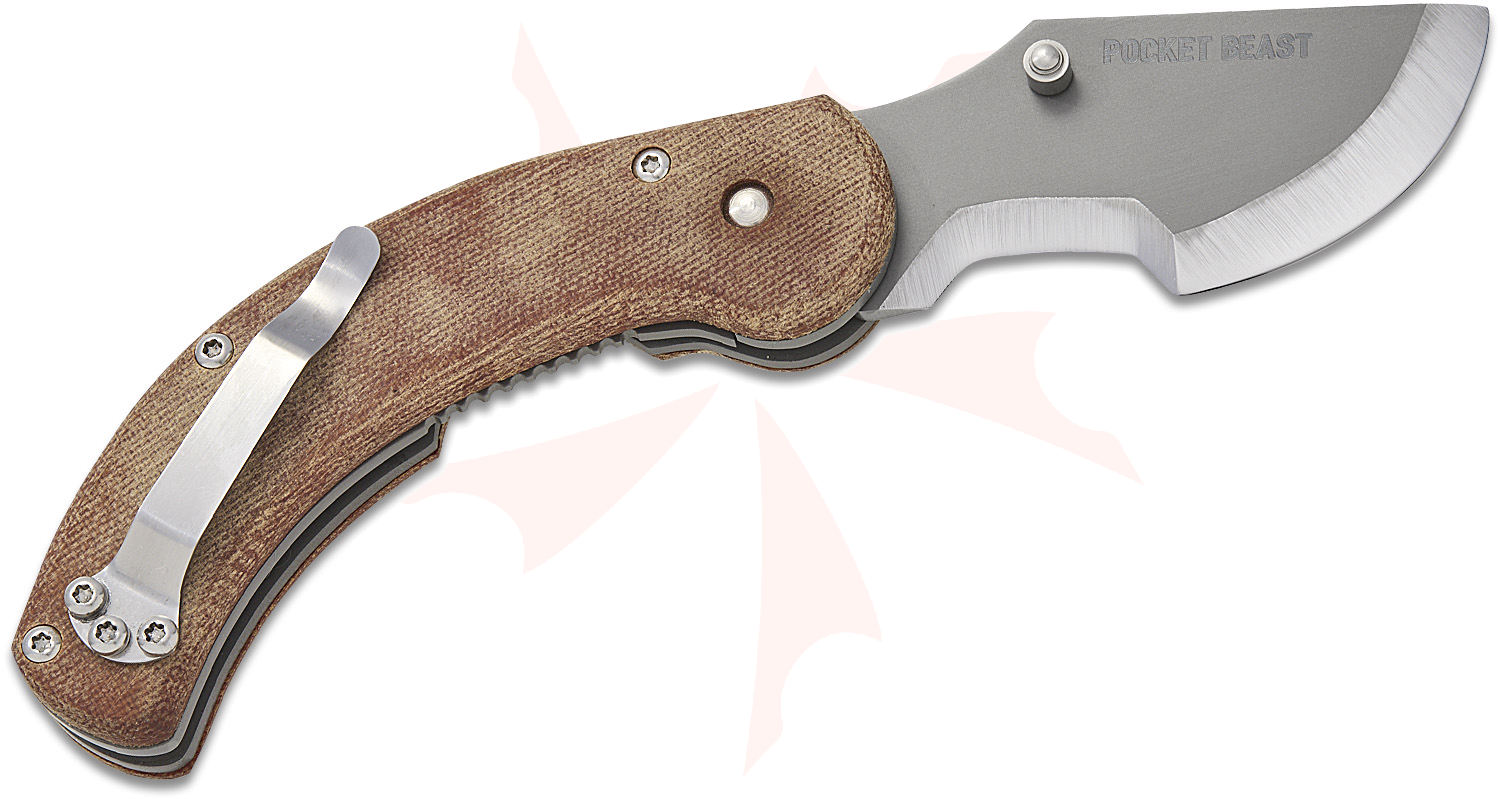 Condor Tool & Knife CTK825-4.15HC Pocket Beast Folding Knife 2.87" 1095 ...