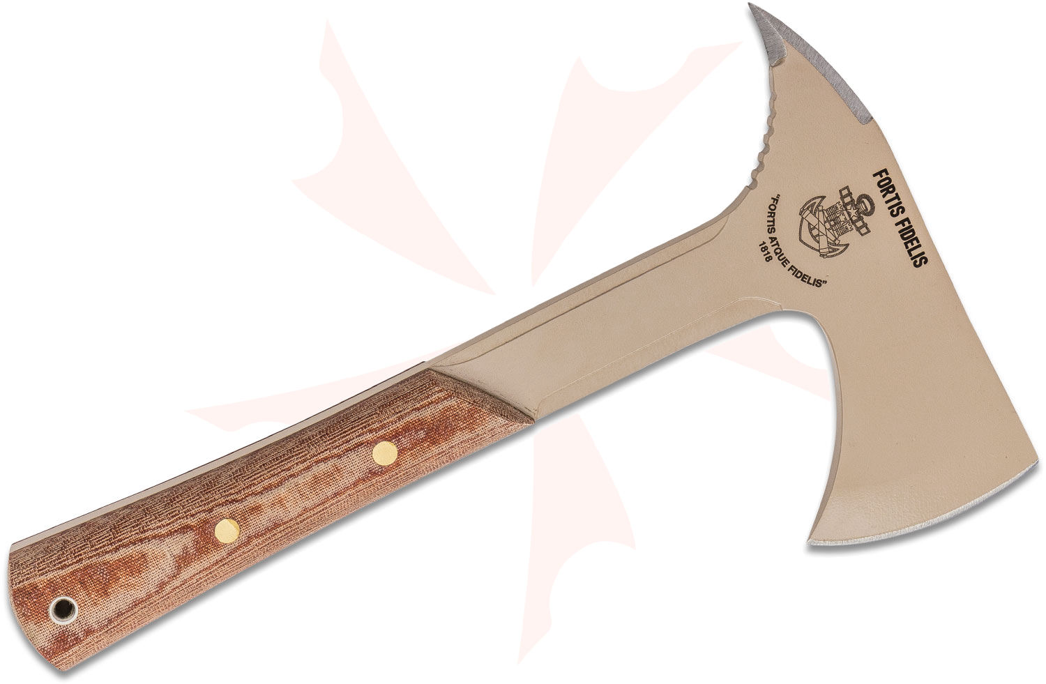 Condor Tool & Knife CTK1816-6.7HC Fortis Fidelis Axe 3.1" 1075 Carbon ...