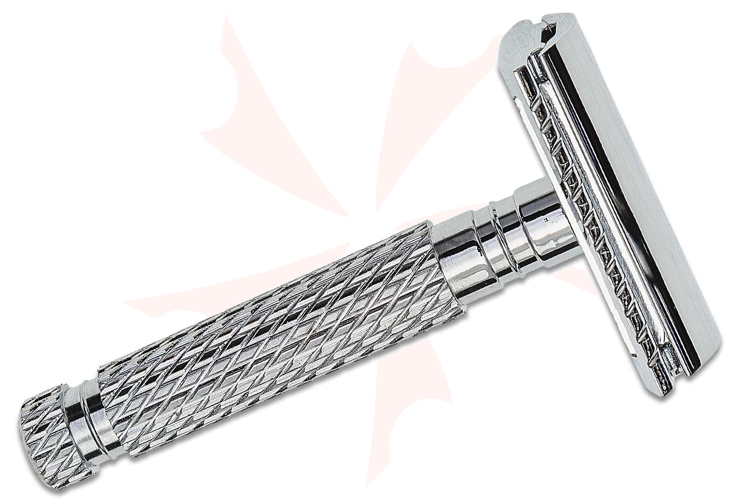 Parker 94R Hefty Double Edge Three Piece Safety Razor, 3" Handle ...