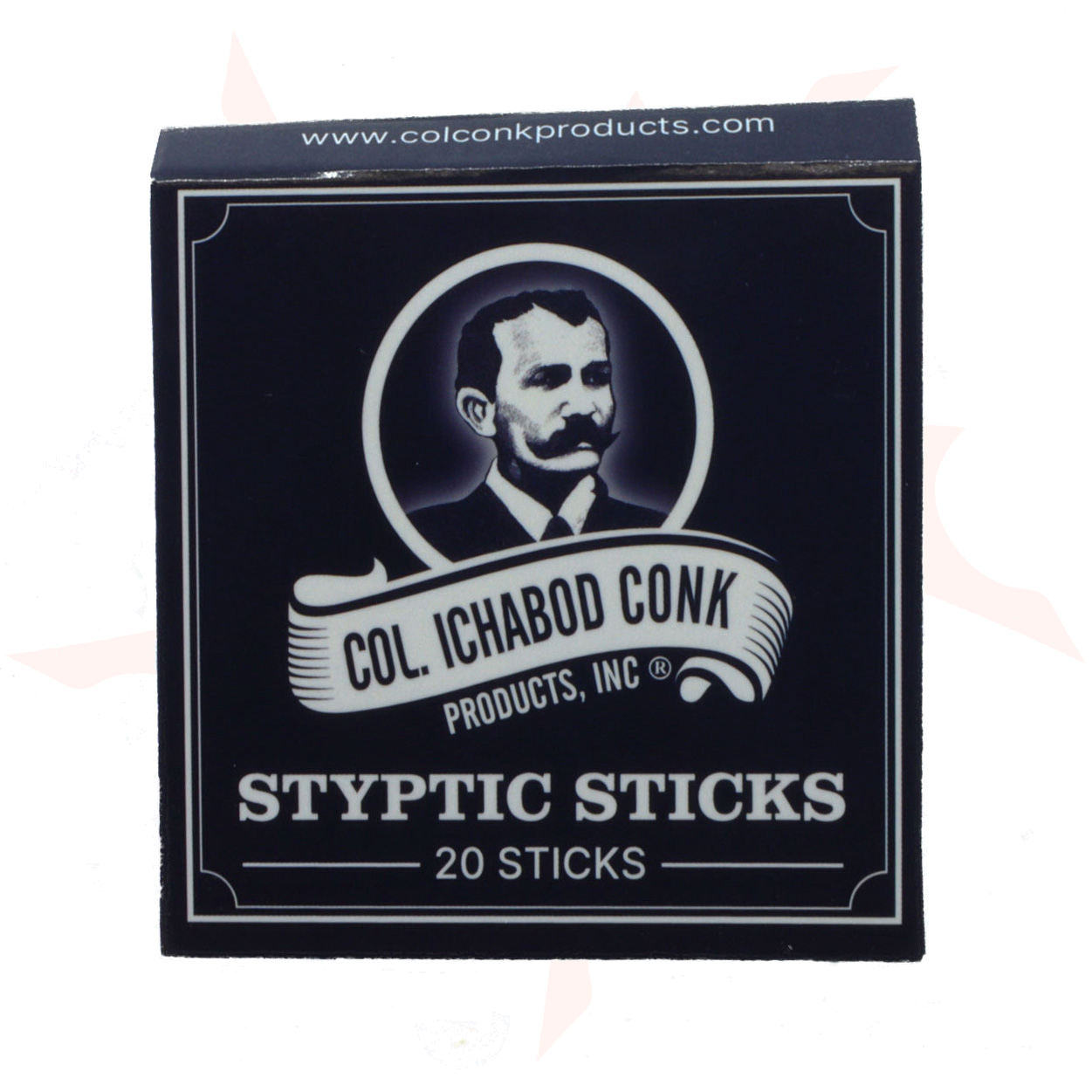 Colonel Conk #206 Single-Use Styptic Sticks, 20 Pack - KnifeCenter