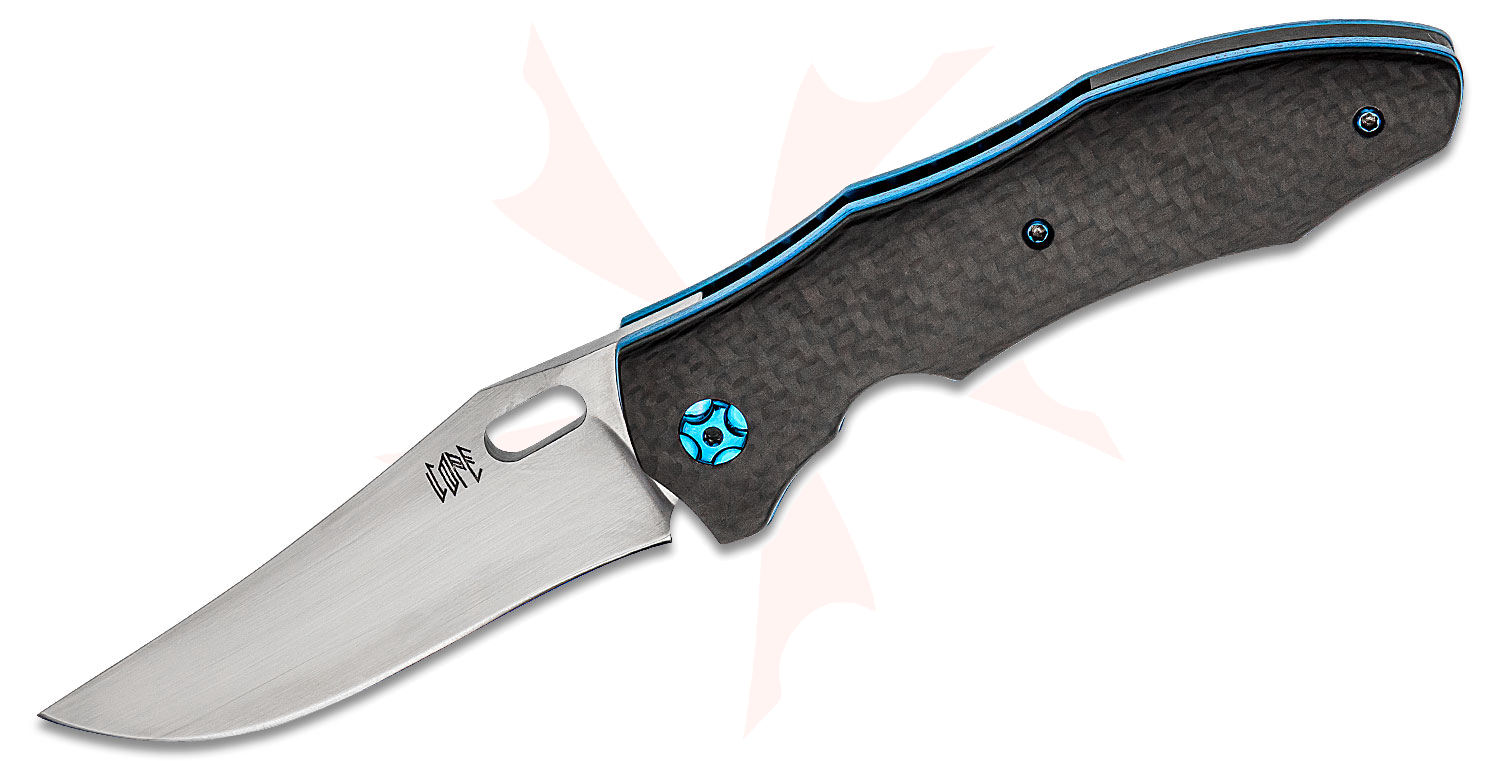 Ed Cope Custom LR.6 Folding Knife 3.75" CPM-154 Hand Rubbed Satin Blade ...
