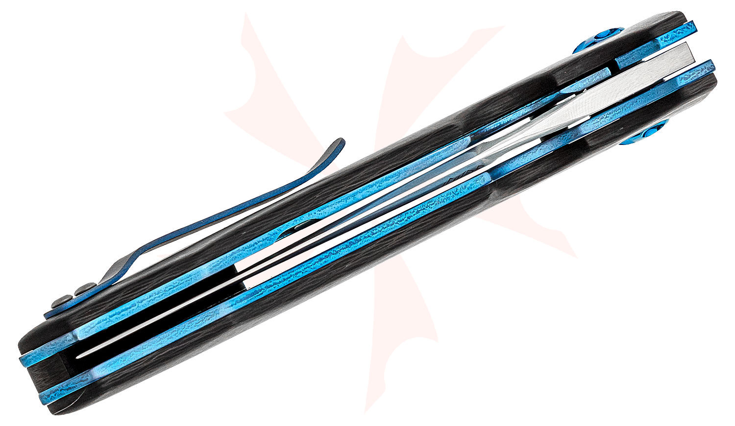 Ed Cope Custom LR.6 Folding Knife 3.75" CPM-154 Hand Rubbed Satin Blade ...