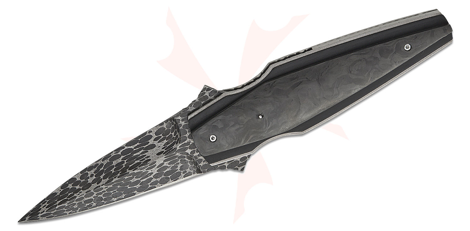 Corrie Schoeman Handmade Knives Folding Dagger Flipper Knife 3.25 ...