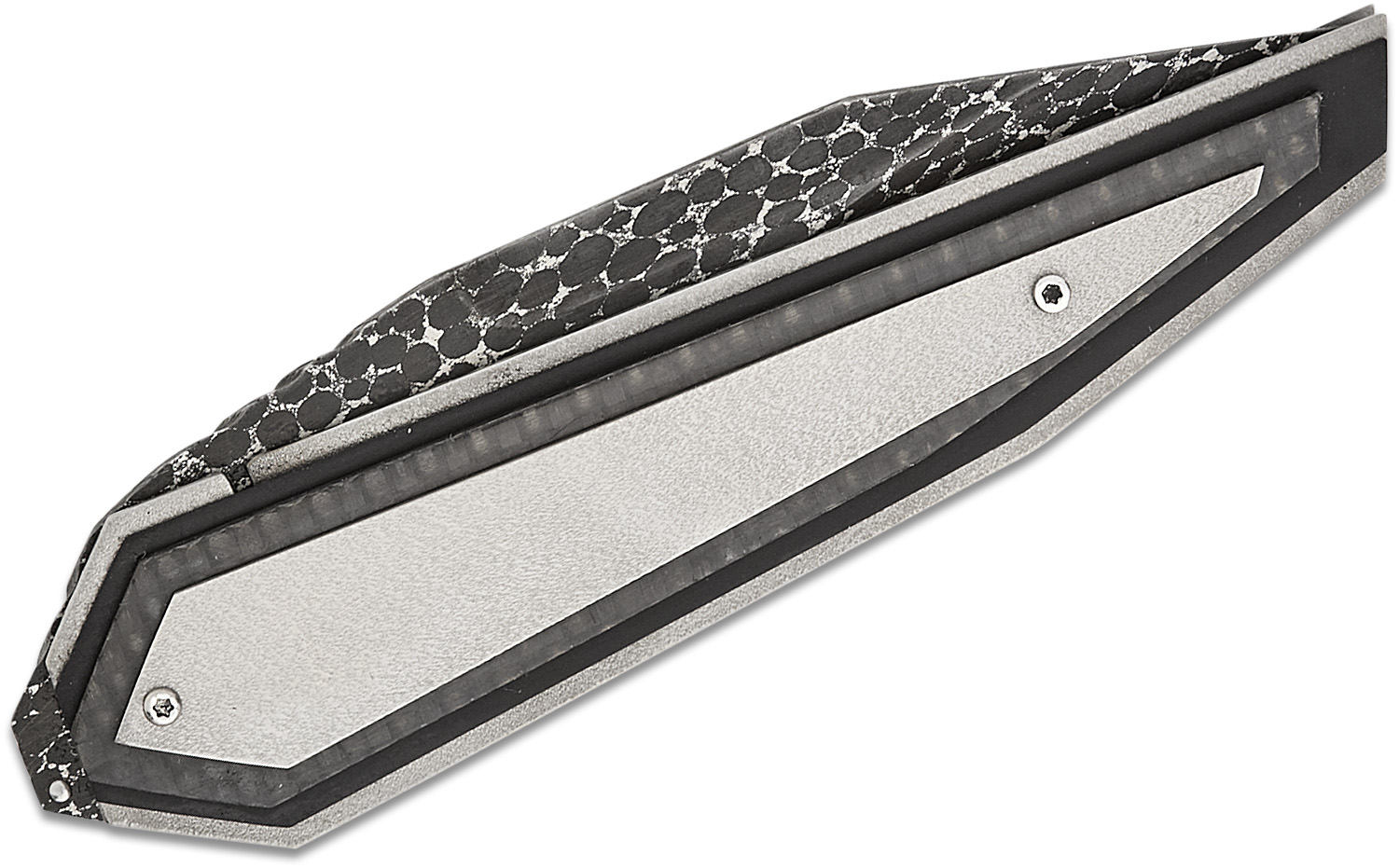 Corrie Schoeman Handmade Knives D-Stroy Front Flipper Knife 3.25" Peter ...