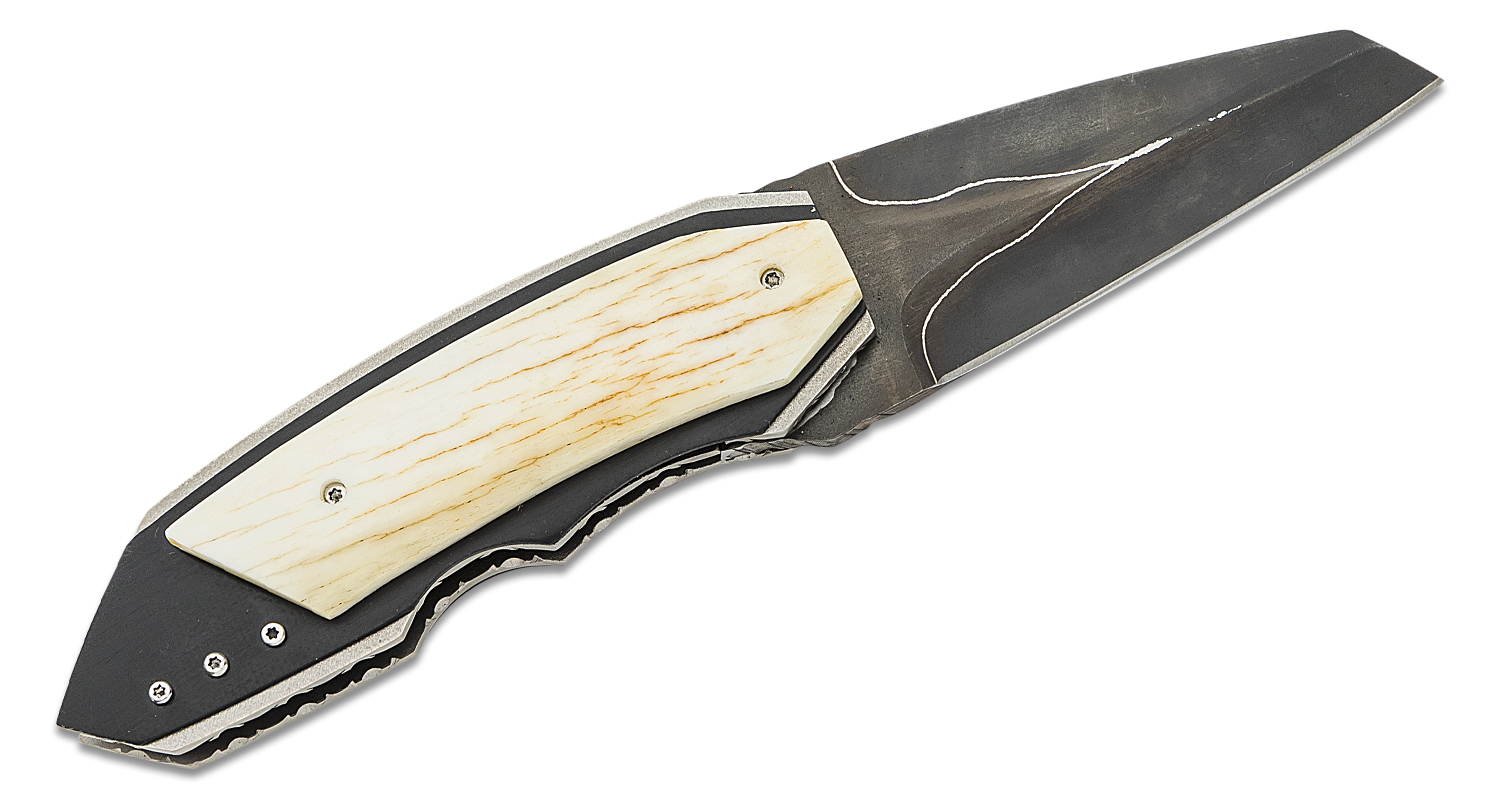 Corrie Schoeman Handmade Knives Snout Front Flipper Knife 2.875" CuMai ...