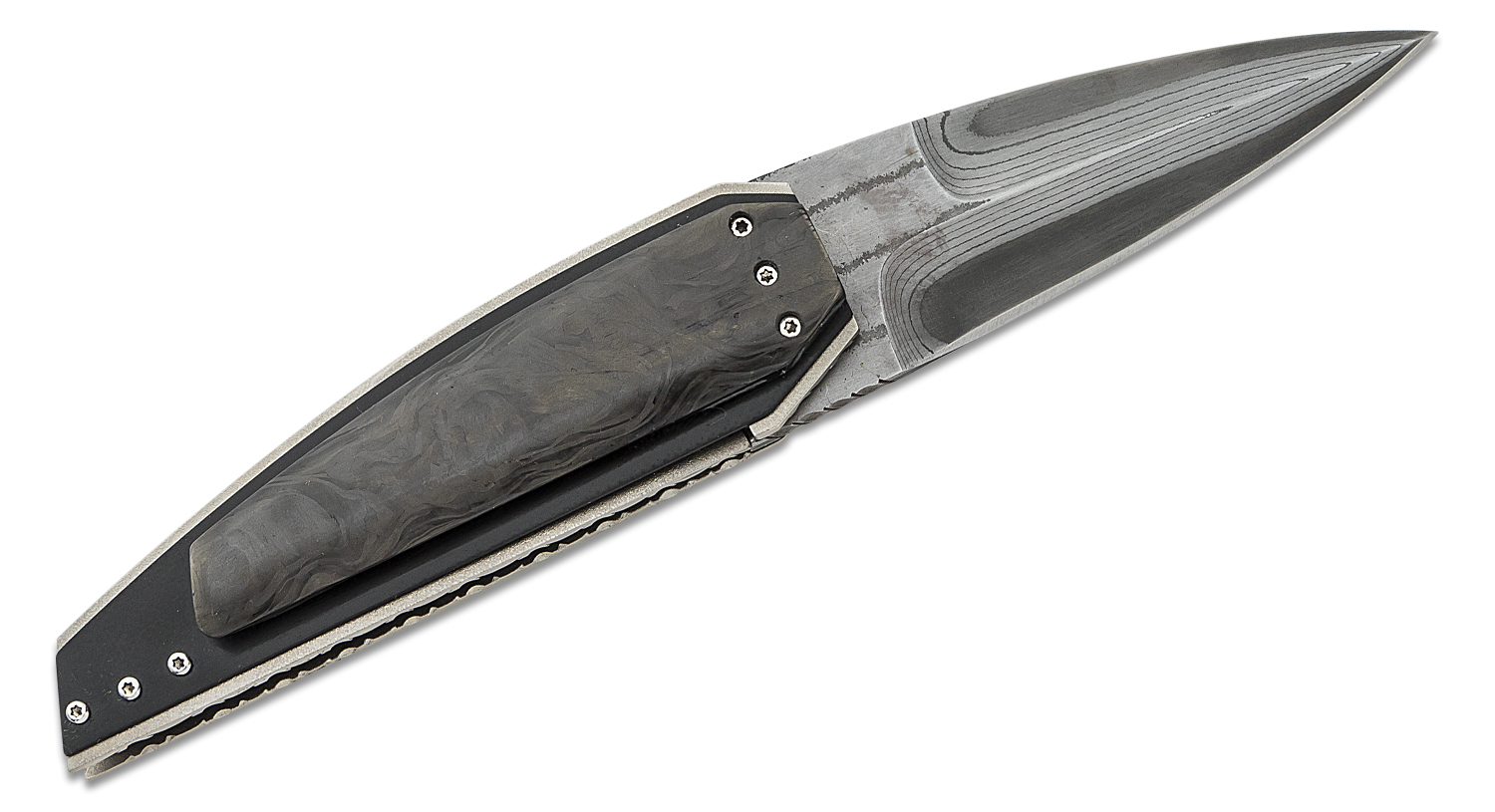 Corrie Schoeman Handmade Knives Strike Front Flipper Knife 3.125" San ...