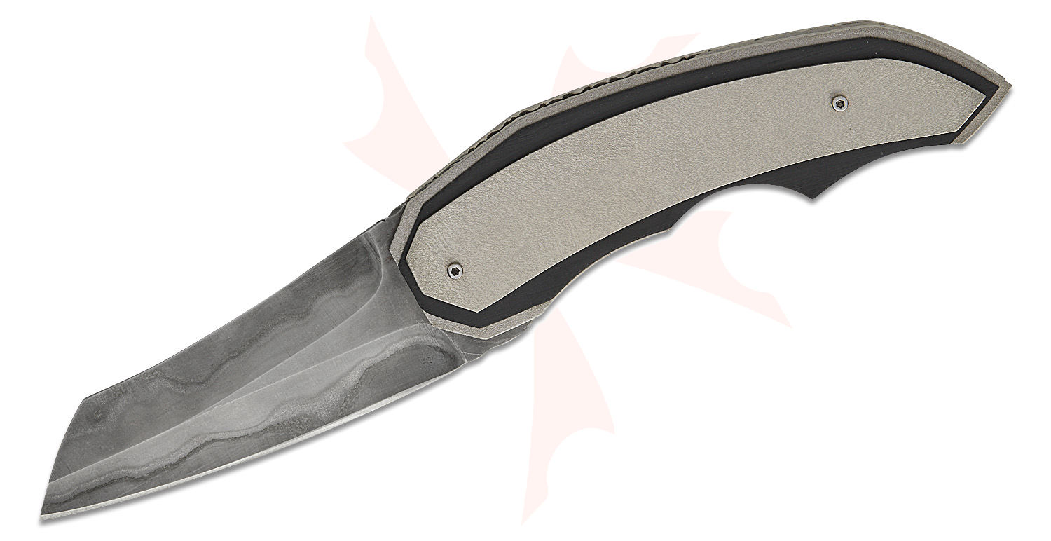 Corrie Schoeman Handmade Knives X-Ecute Front Flipper Knife 3.125" San ...