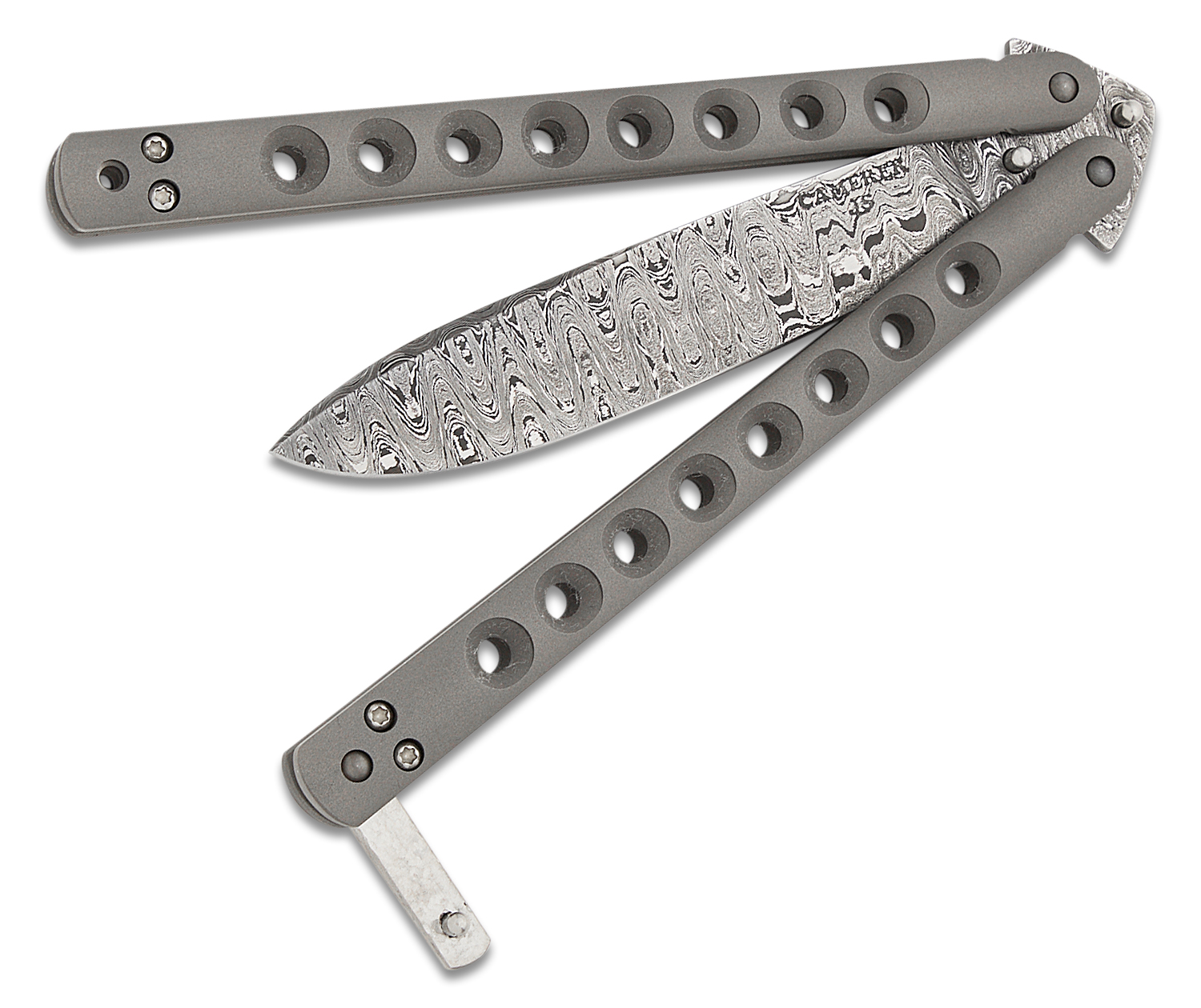 Craig Camerer Custom Balisong Butterfly Knife 4.875" Camerer 1080/15N20 ...