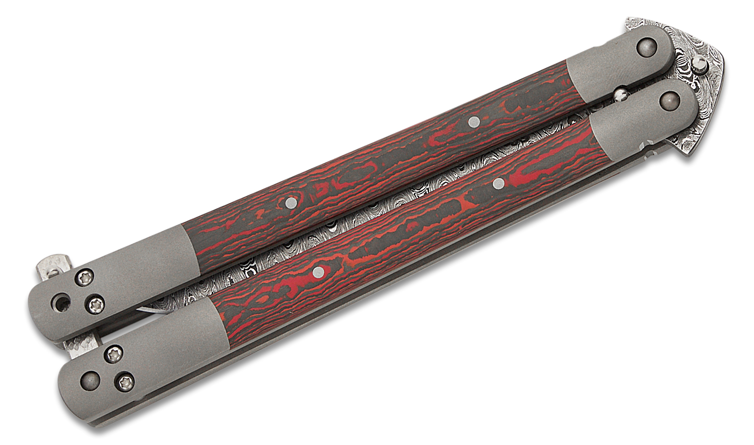 Craig Camerer Custom Balisong Butterfly Knife 4.875" Camerer 1095/15N20 ...