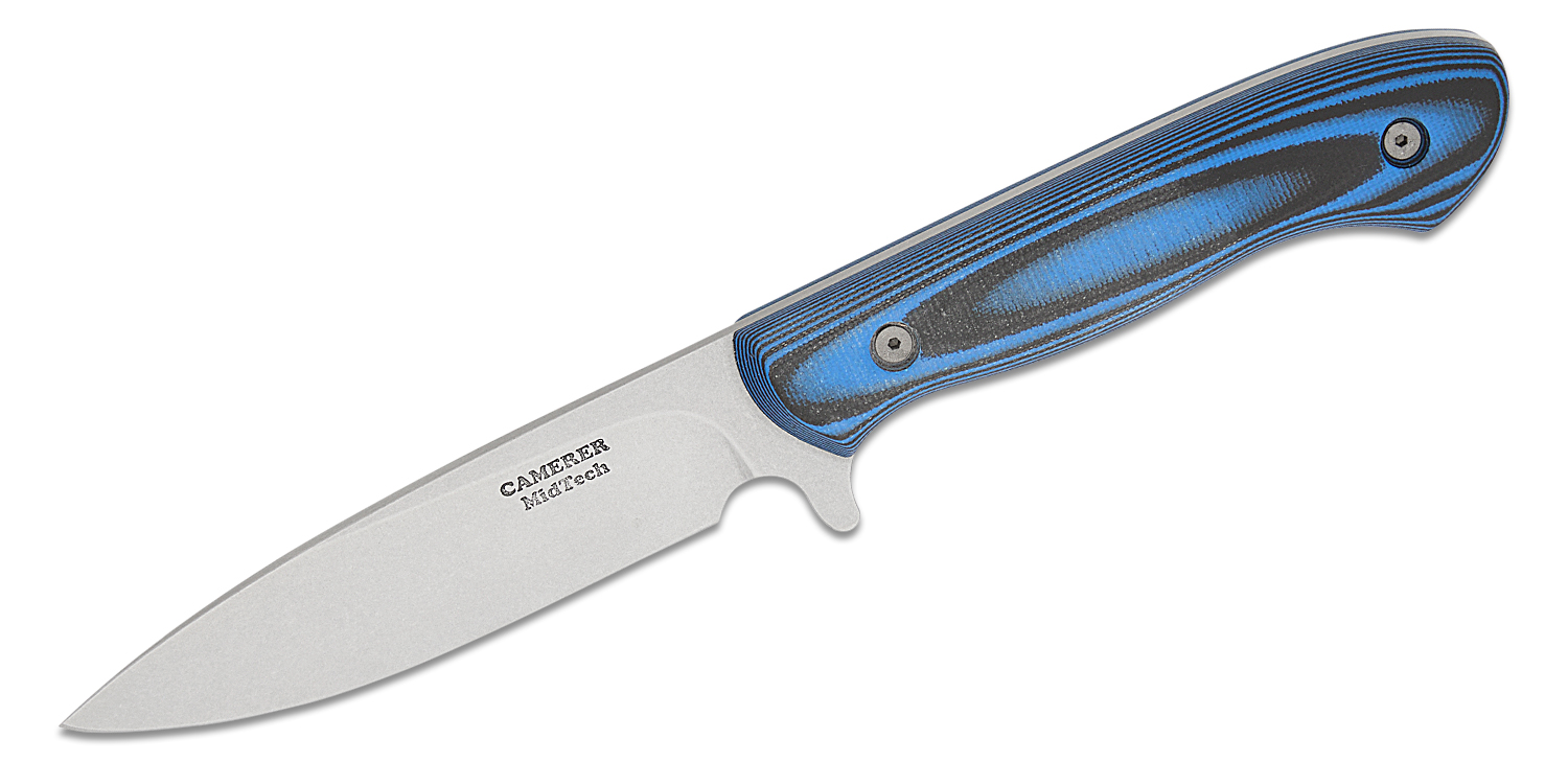 Craig Camerer Mid-Tech Outback Hunter Fixed Blade Knife 4.25" 52100 ...