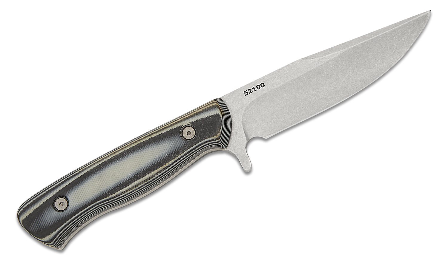 Craig Camerer Mid-Tech Wrangler Fixed Blade Knife 4" 52100 Stonewashed ...