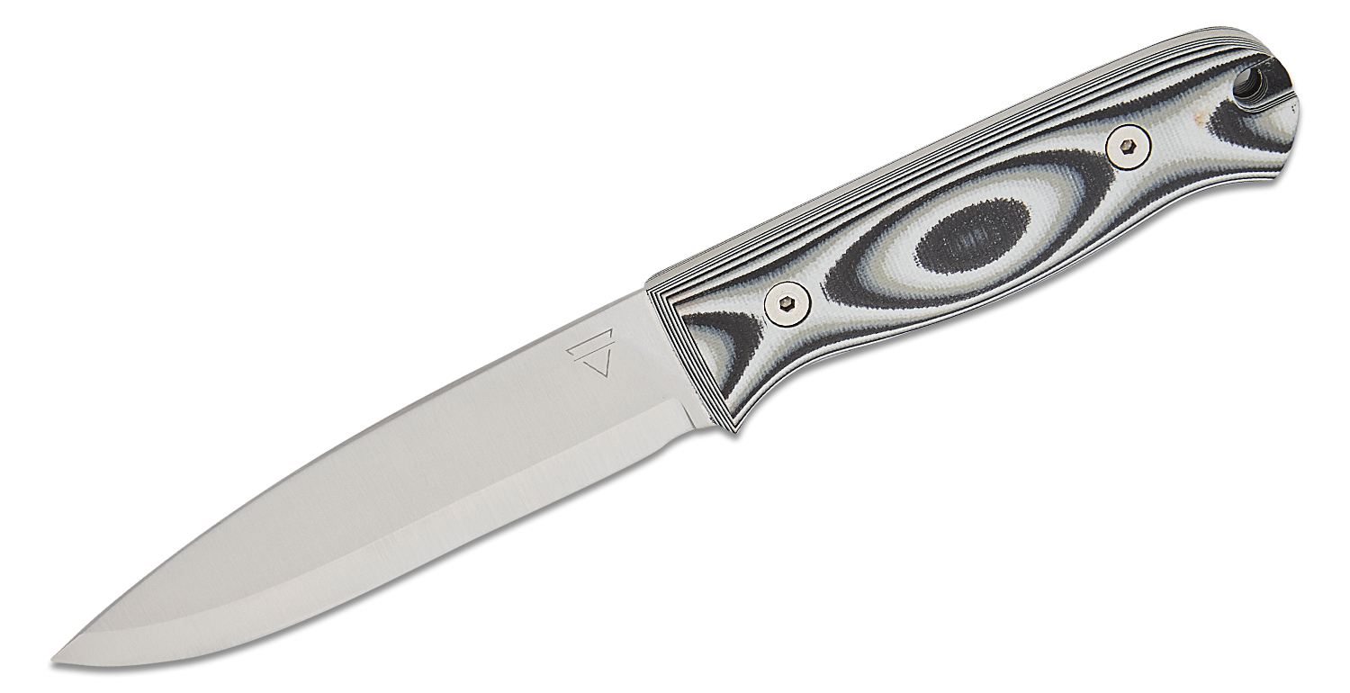 Creely Blades Folklore Fixed Blade Knife 4.94" CPM-MagnaCut Satin Drop ...