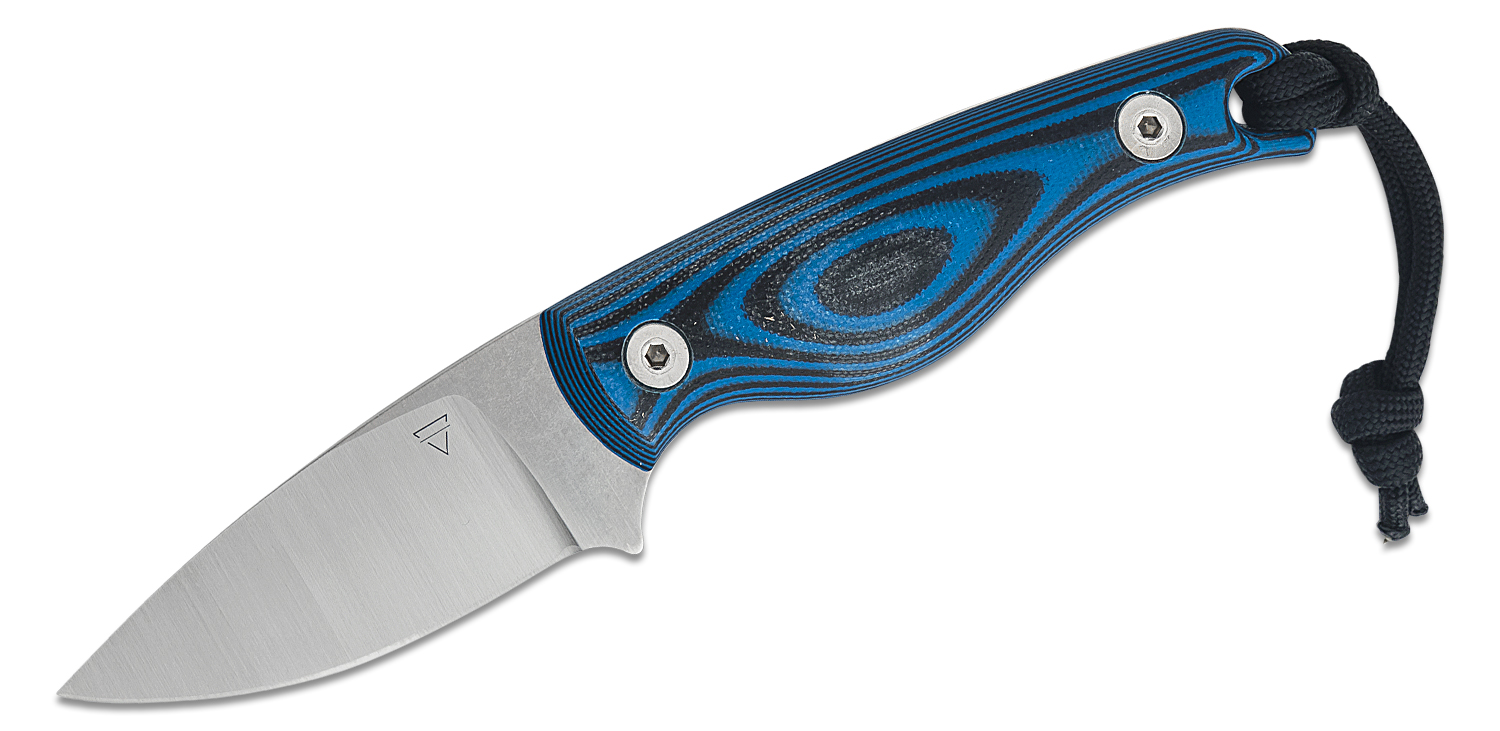 Creely Blades Mako PG Fixed Blade Knife 2.91" CPM-3V Drop Point, 3D ...