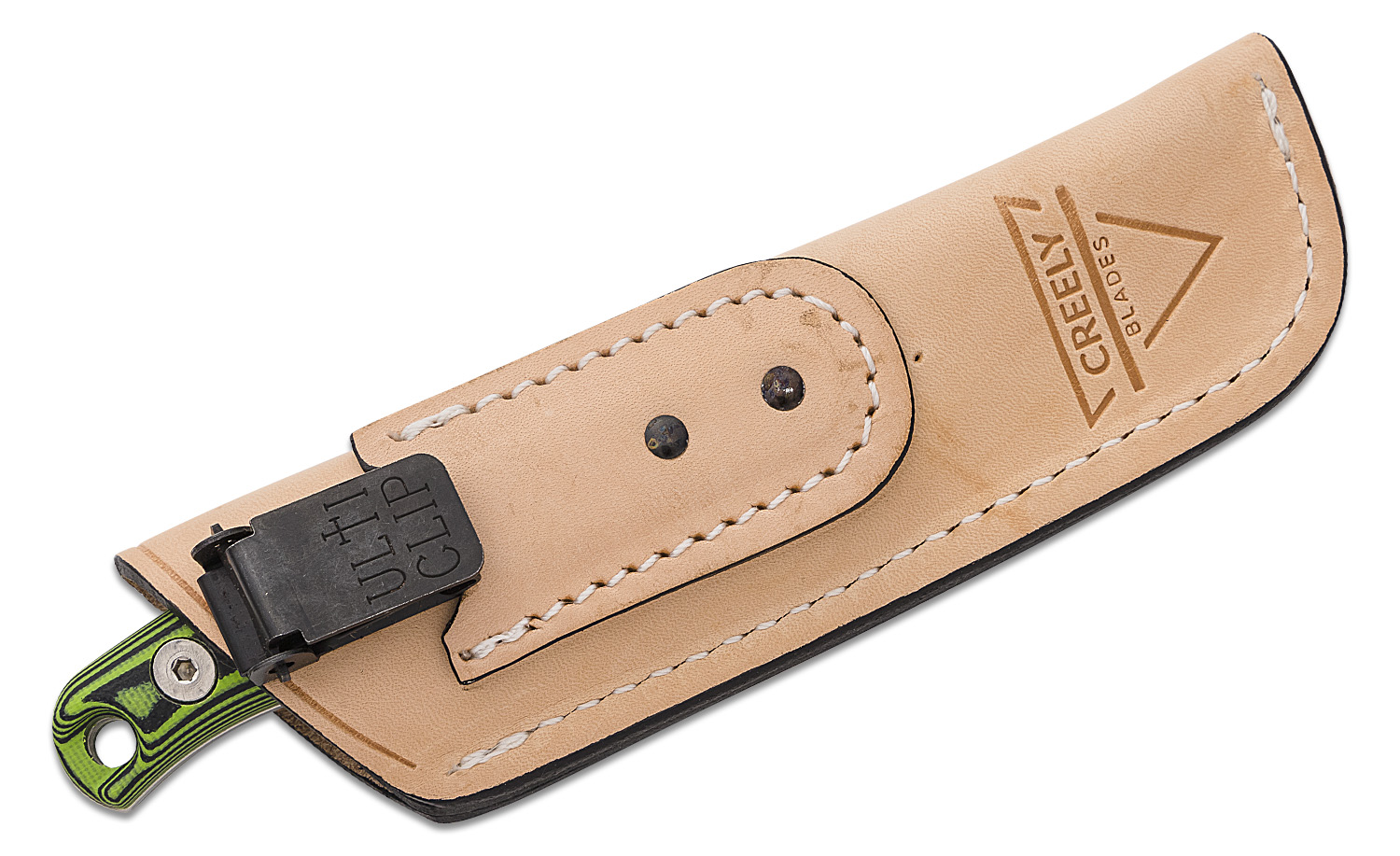 Creely Blades Mako PG Fixed Blade Knife 2.91" Bohler N360 (LC200N) Drop ...