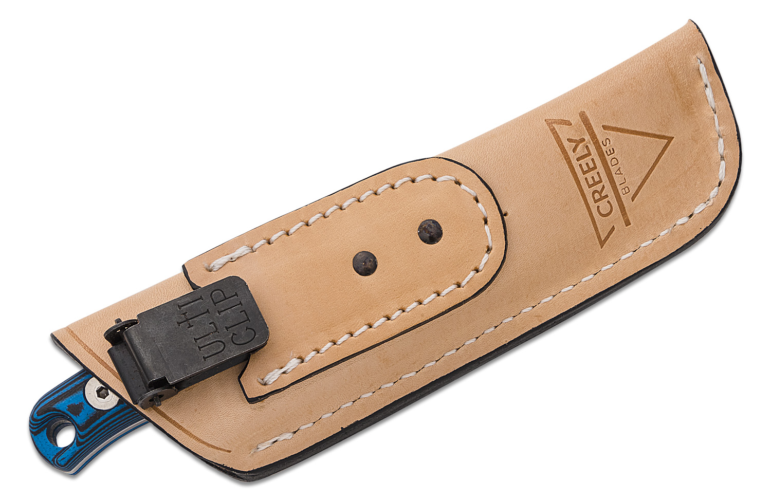 Creely Blades Mako PG Fixed Blade Knife 2.91" CPM-MagnaCut Drop Point ...