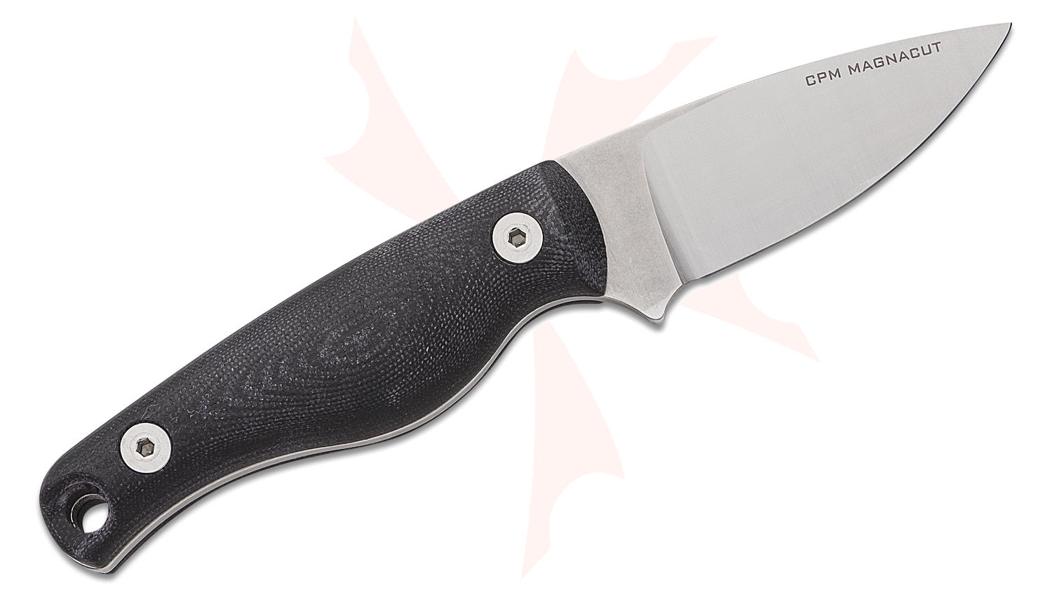Creely Blades Mako PG Fixed Blade Knife 2.91" CPM-MagnaCut Drop Point ...