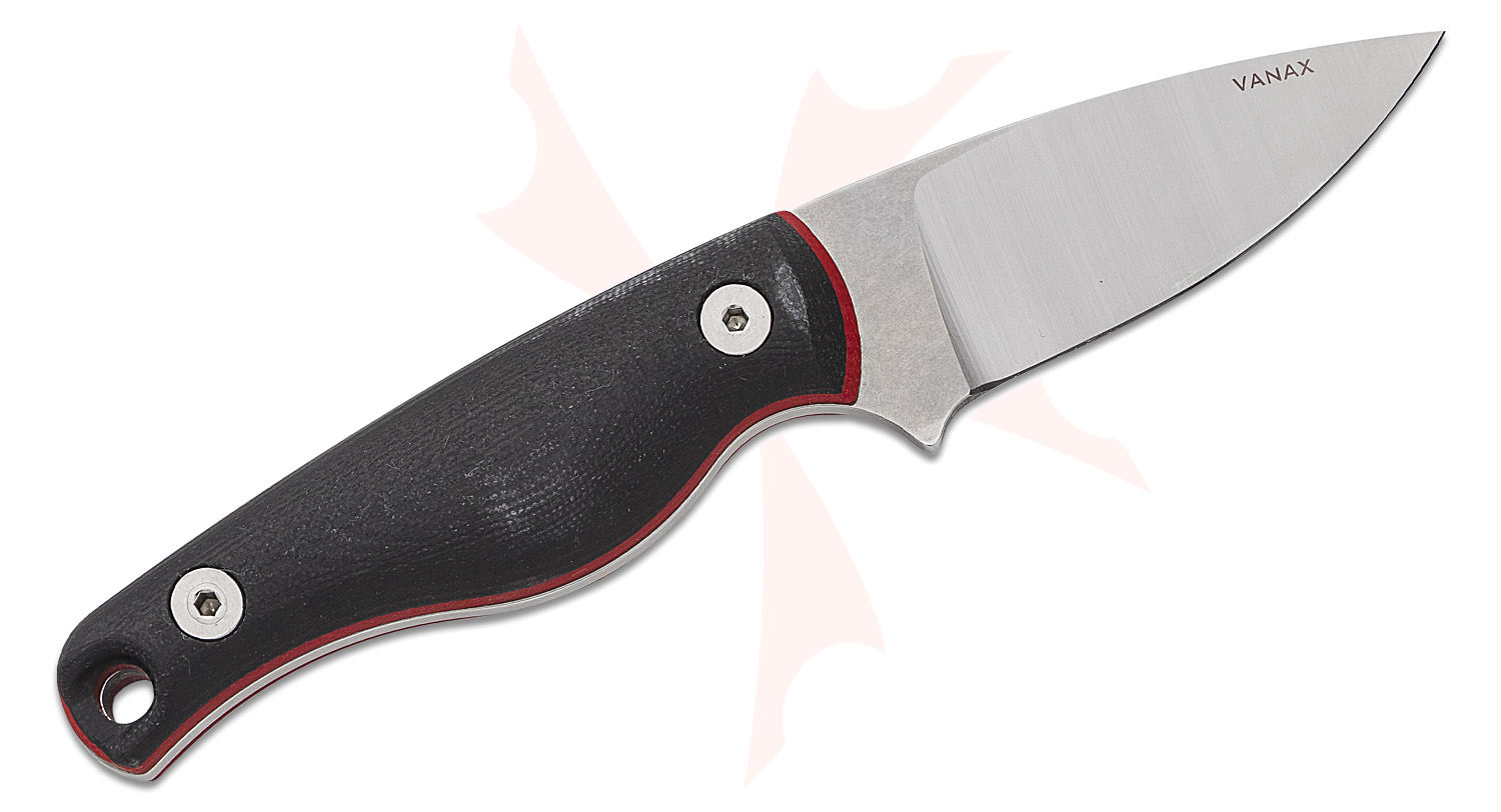 Creely Blades Mako PG Fixed Blade Knife 2.91" Vanax 37 Drop Point, 3D ...