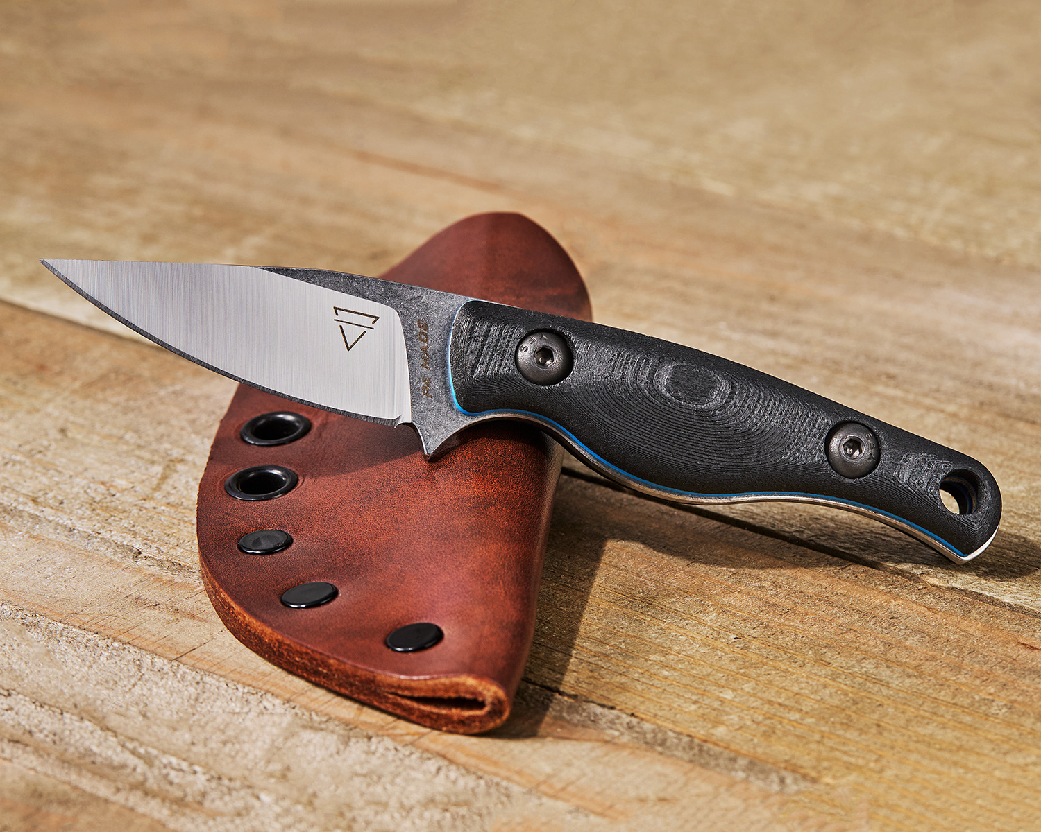 Creely Blades Minnow Fixed Blade Knife 2.12" CPM-MagnaCut Satin Clip ...