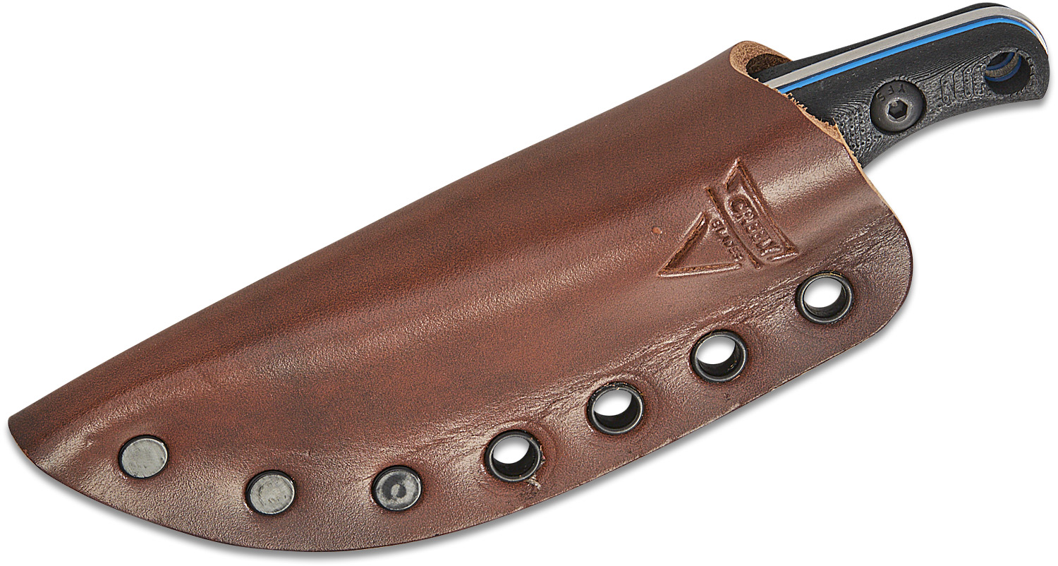 Creely Blades Minnow Fixed Blade Knife 2.12" CPM-MagnaCut Satin Clip ...