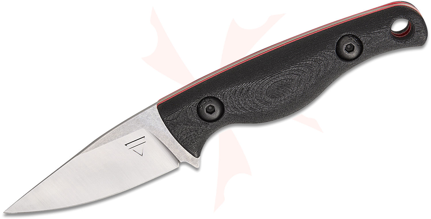 Creely Blades Minnow Pocket Fixed Blade Knife 2.12" MagnaMax Satin Clip ...