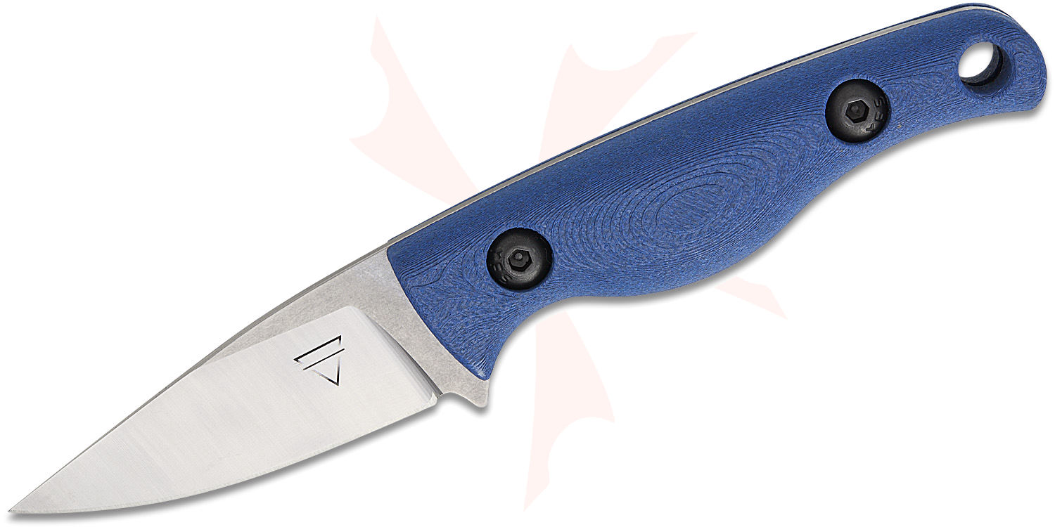 Creely Blades Minnow Pocket Fixed Blade Knife 2.12" MagnaMax Satin Clip ...