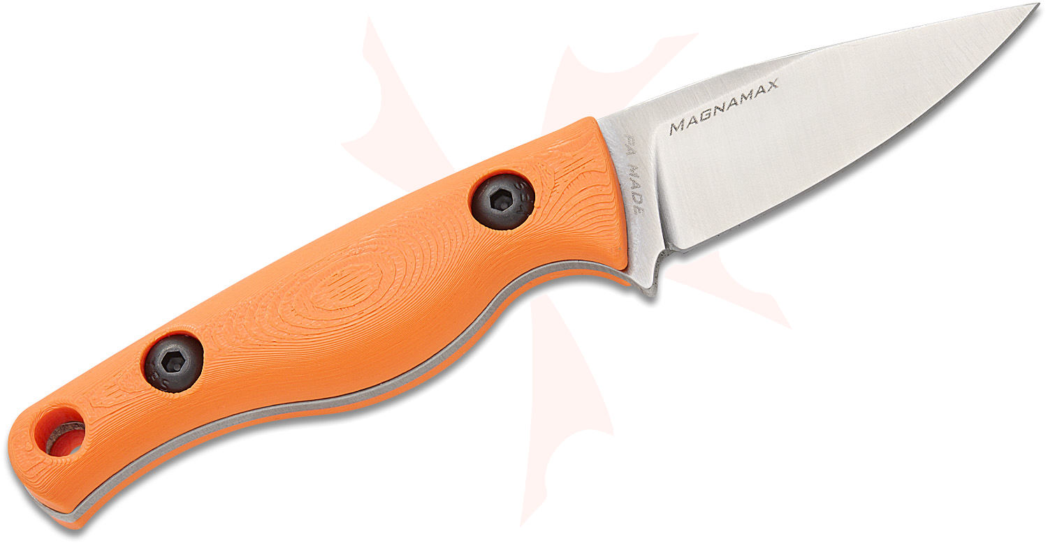 Creely Blades Minnow Pocket Fixed Blade Knife 2.12" MagnaMax Satin Clip ...