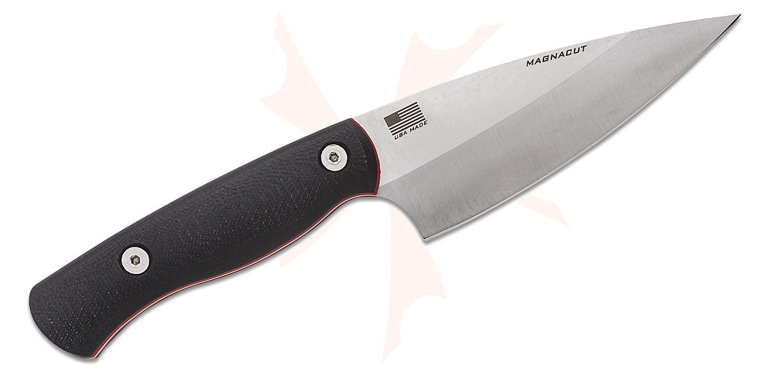Creely Blades Omnivore Mini Chef Knife 4.84" CPM-MagnaCut Chisel Ground ...