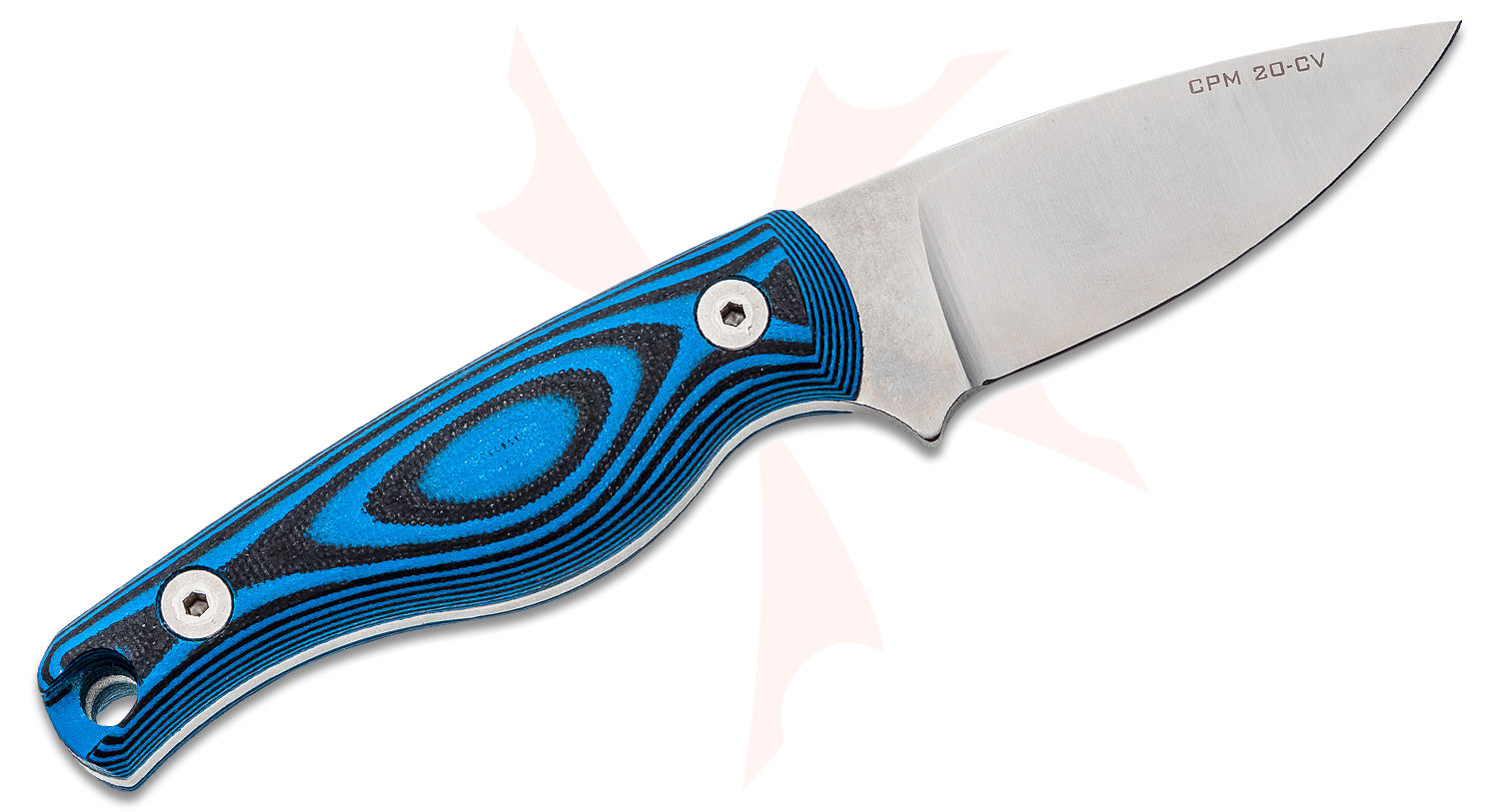 Creely Blades Mako PG Fixed Blade Knife 2.91" CPM-20CV Drop Point, 3D ...