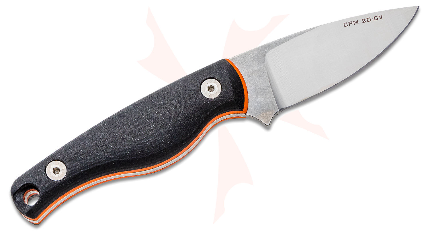 Creely Blades Mako PG Fixed Blade Knife 2.91" CPM-20CV Drop Point, 3D ...
