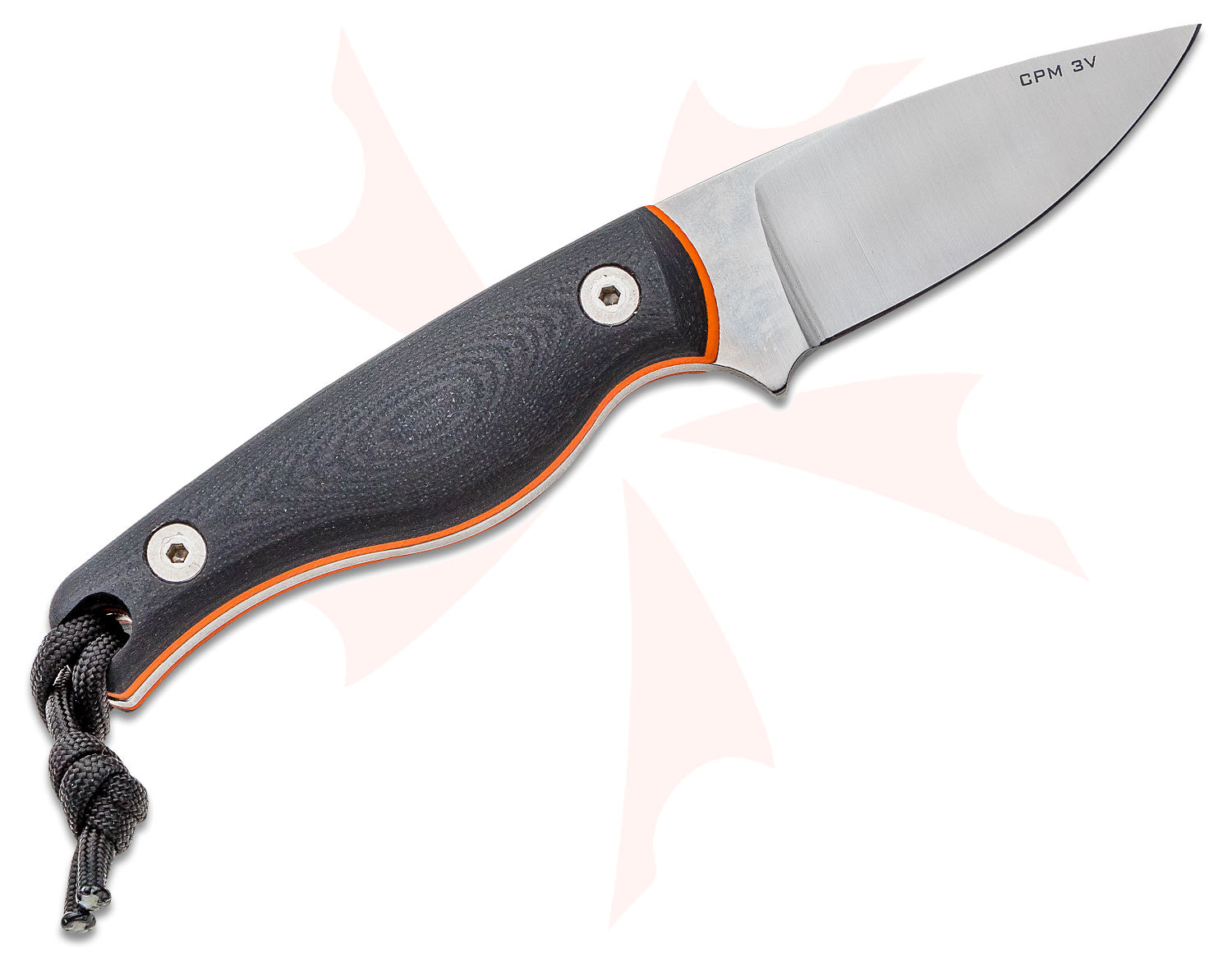 Creely Blades Mako PG Fixed Blade Knife 2.91" CPM-3V Drop Point, 3D ...