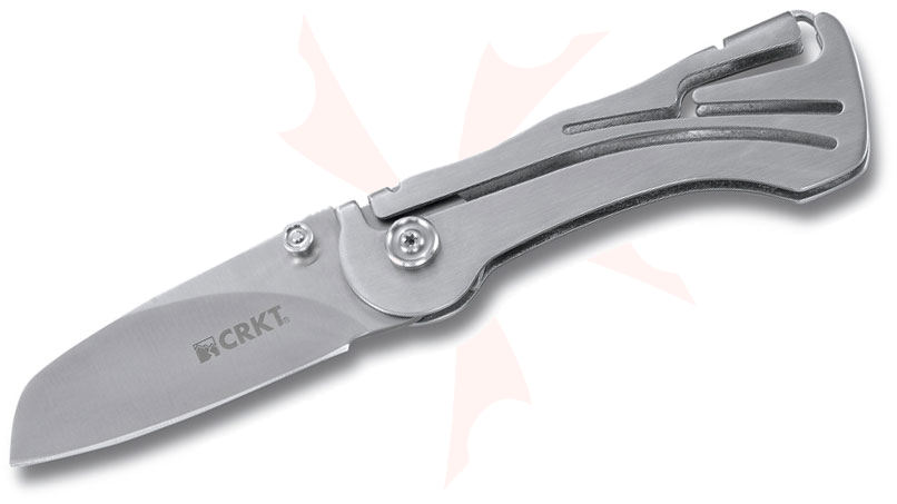 Columbia River Klecker NIRK Novo 2.75" Satin Plain Blade, Brushed ...