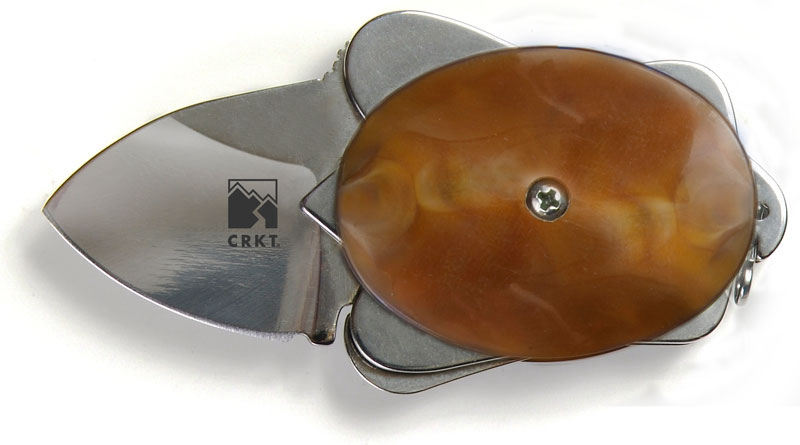 Columbia River Ashworth Turtle Polished Money Clip Frame, Golden Brown ...