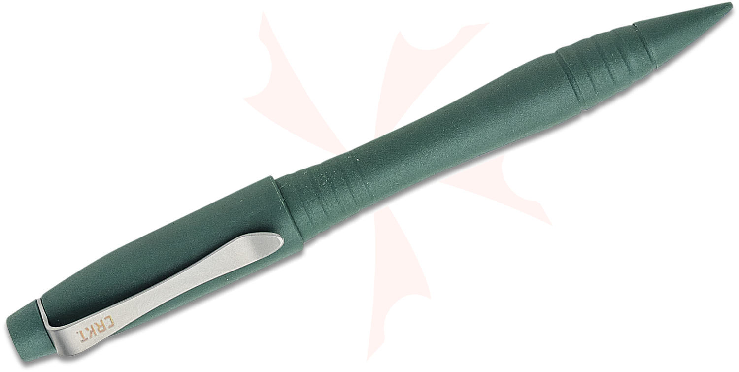 Columbia River CRKT TPENWRG Williams Defense Pen, Green Grivory ...