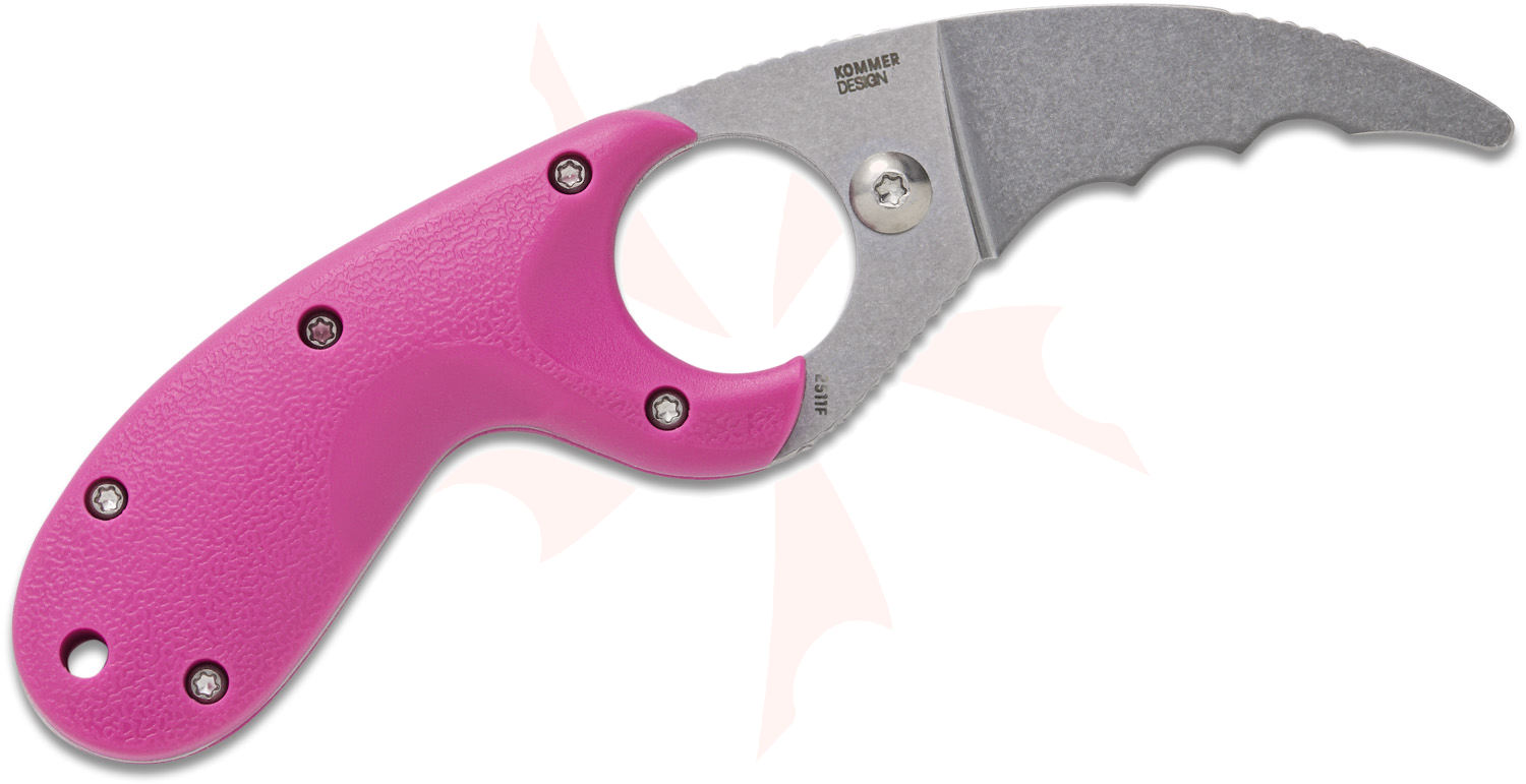Columbia River CRKT 2511F Kommer Bear Claw Fixed Blade Knife 2.38" AUS ...