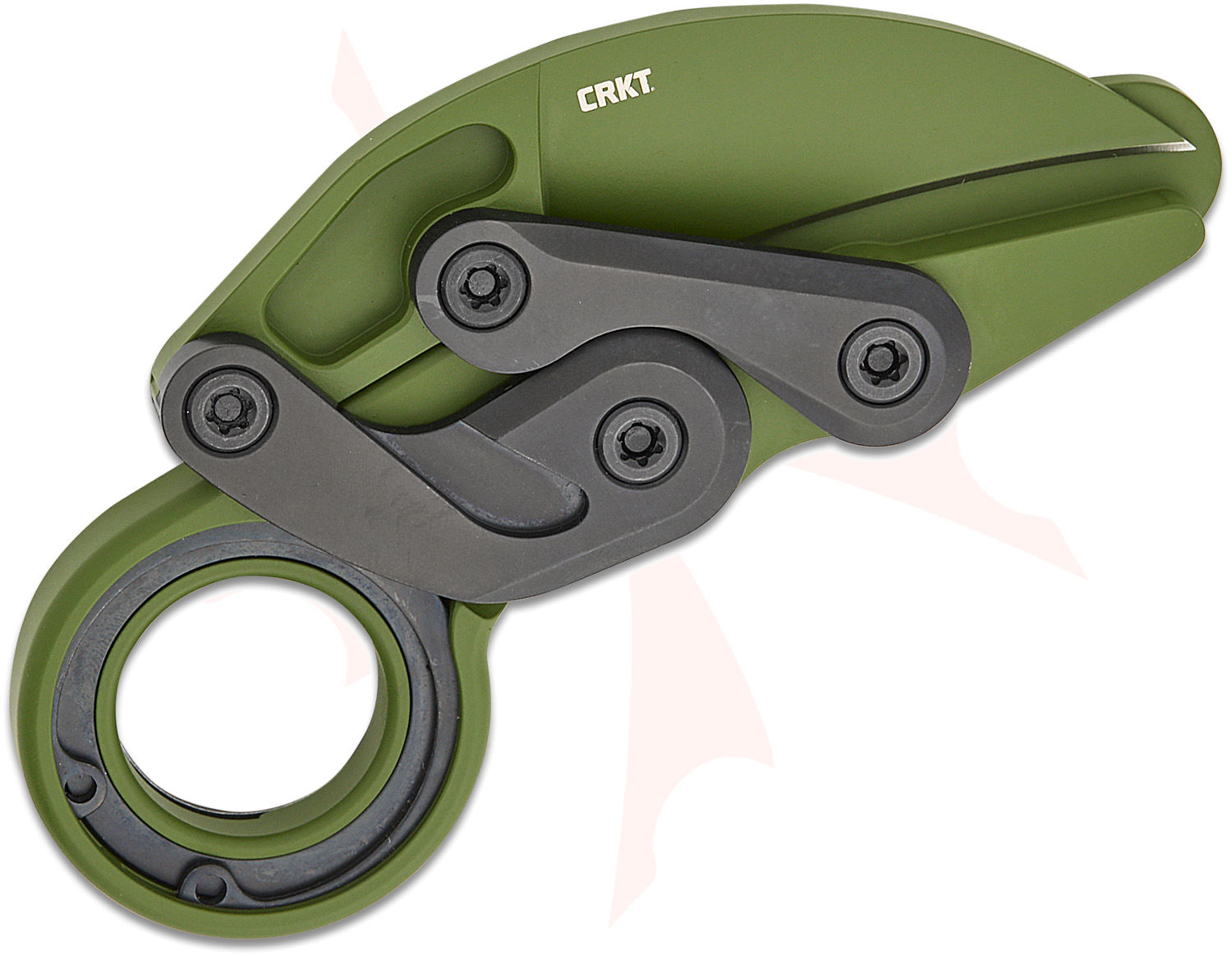Columbia River CRKT 4040BG Kinematic Provoke Green Cerakote Folding ...