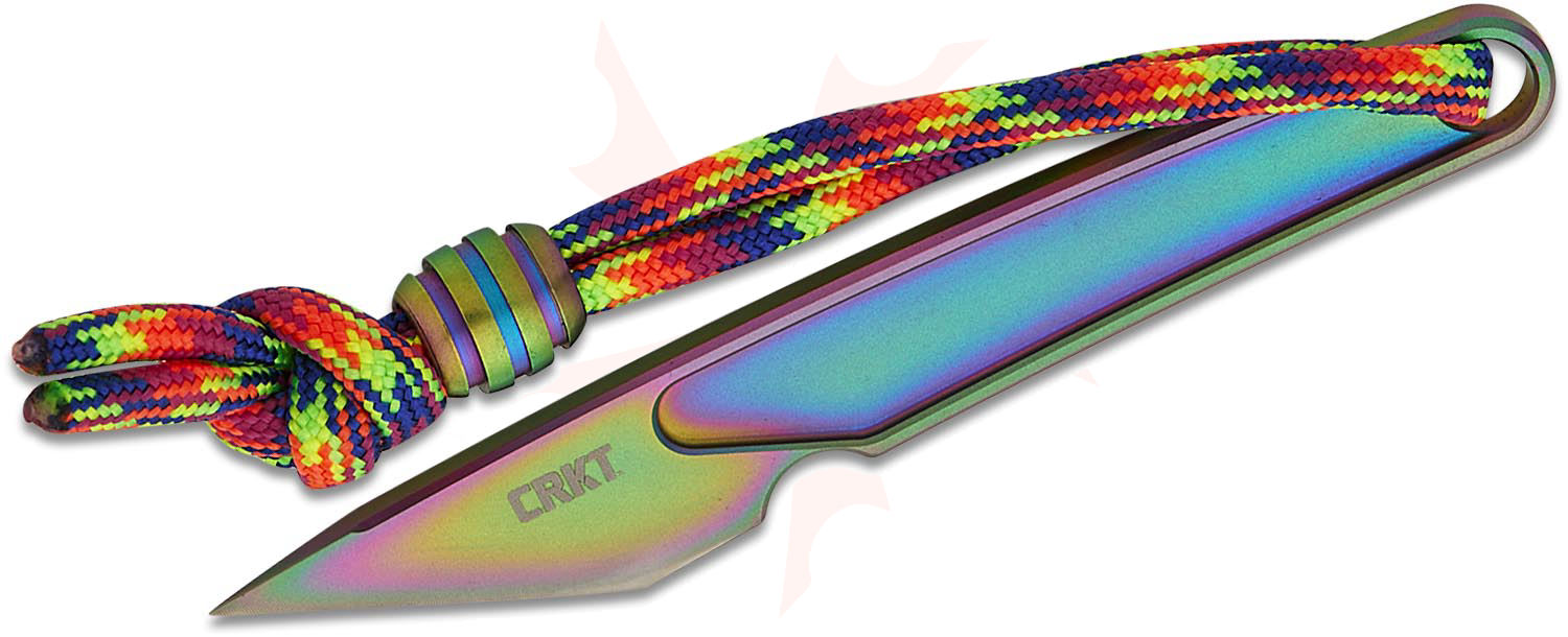Columbia River CRKT 7065P Richard Rogers Chisel Ground HangTi Fixed ...