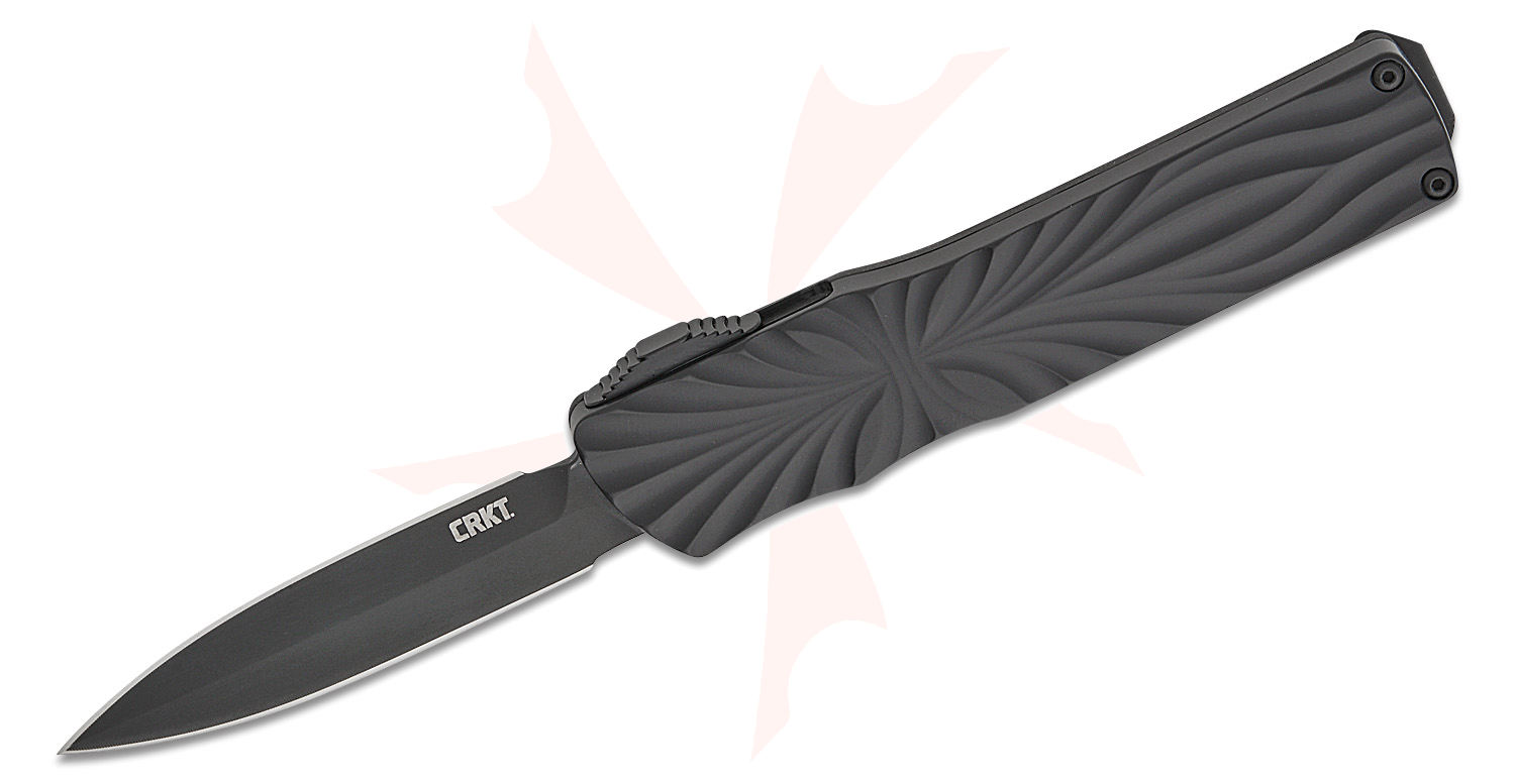 Columbia River CRKT A1101 Twist Tighe AUTO OTF Knife 2.65" MagnaCut ...