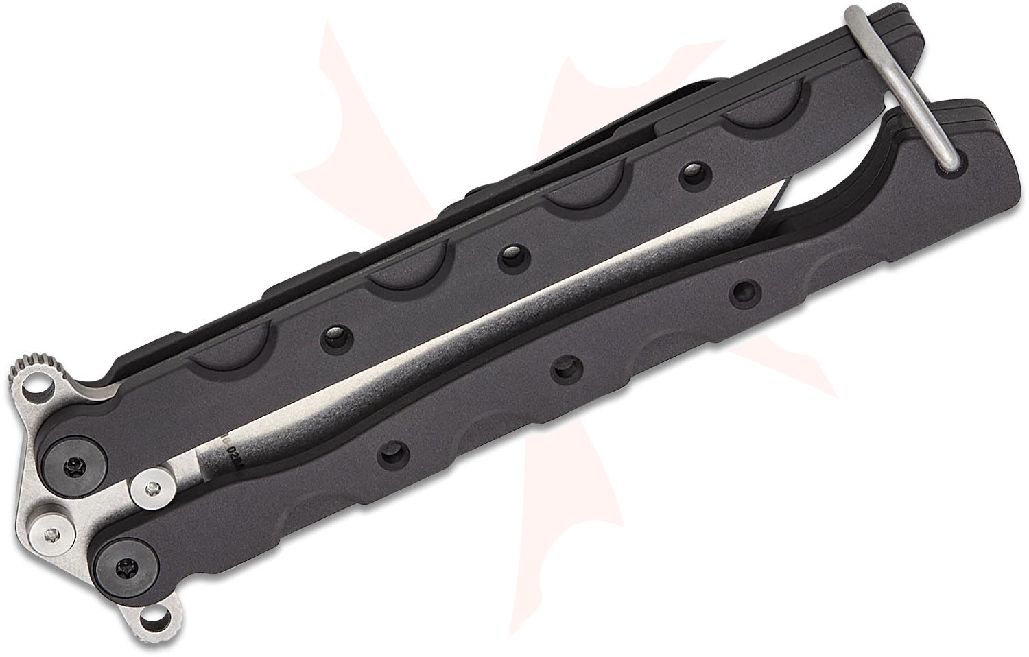Columbia River CRKT M16-02BALI Kit Carson Balisong Butterfly Knife 3.37 ...