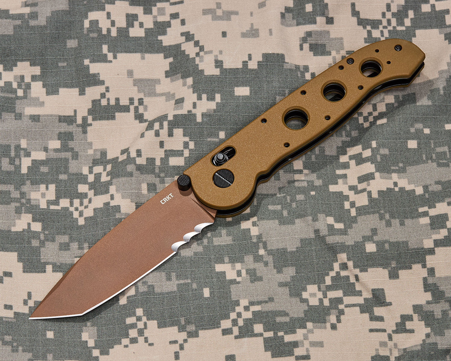 Columbia River CRKT M16-14XD Carson Crossbar Lock Folding Knife 3.97 ...