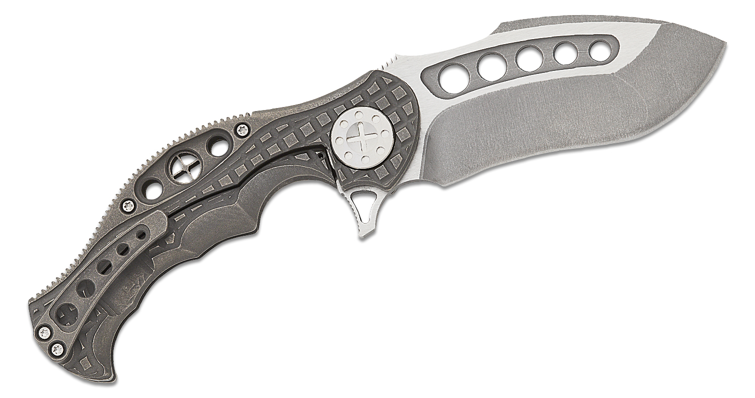 Curtiss Knives BMF Battle Master Flipper Knife 4" CPM-MagnaCut Two-Tone ...