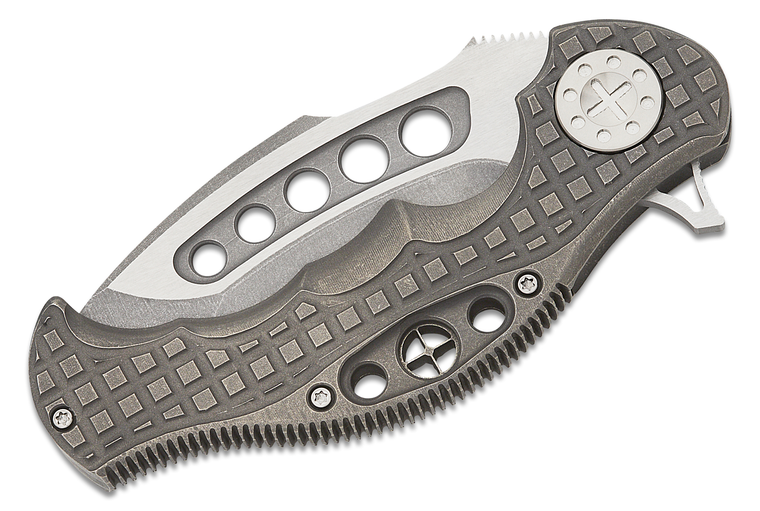 Curtiss Knives BMF Battle Master Flipper Knife 4" CPM-MagnaCut Two-Tone ...