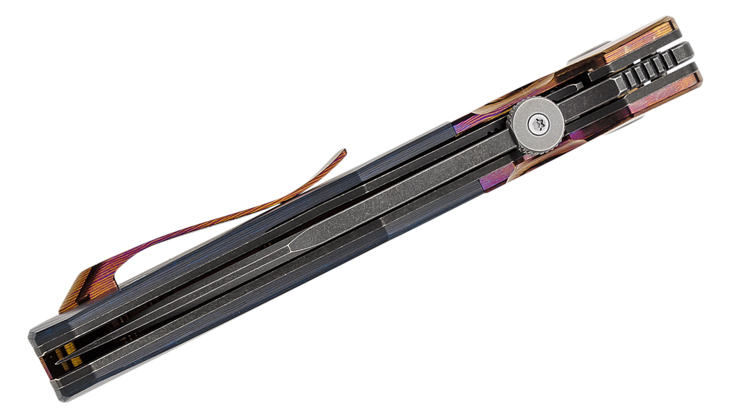 Custom Knife Factory Terzuola Eagle Rock Flipper Knife 4.375" CPM-S90V ...