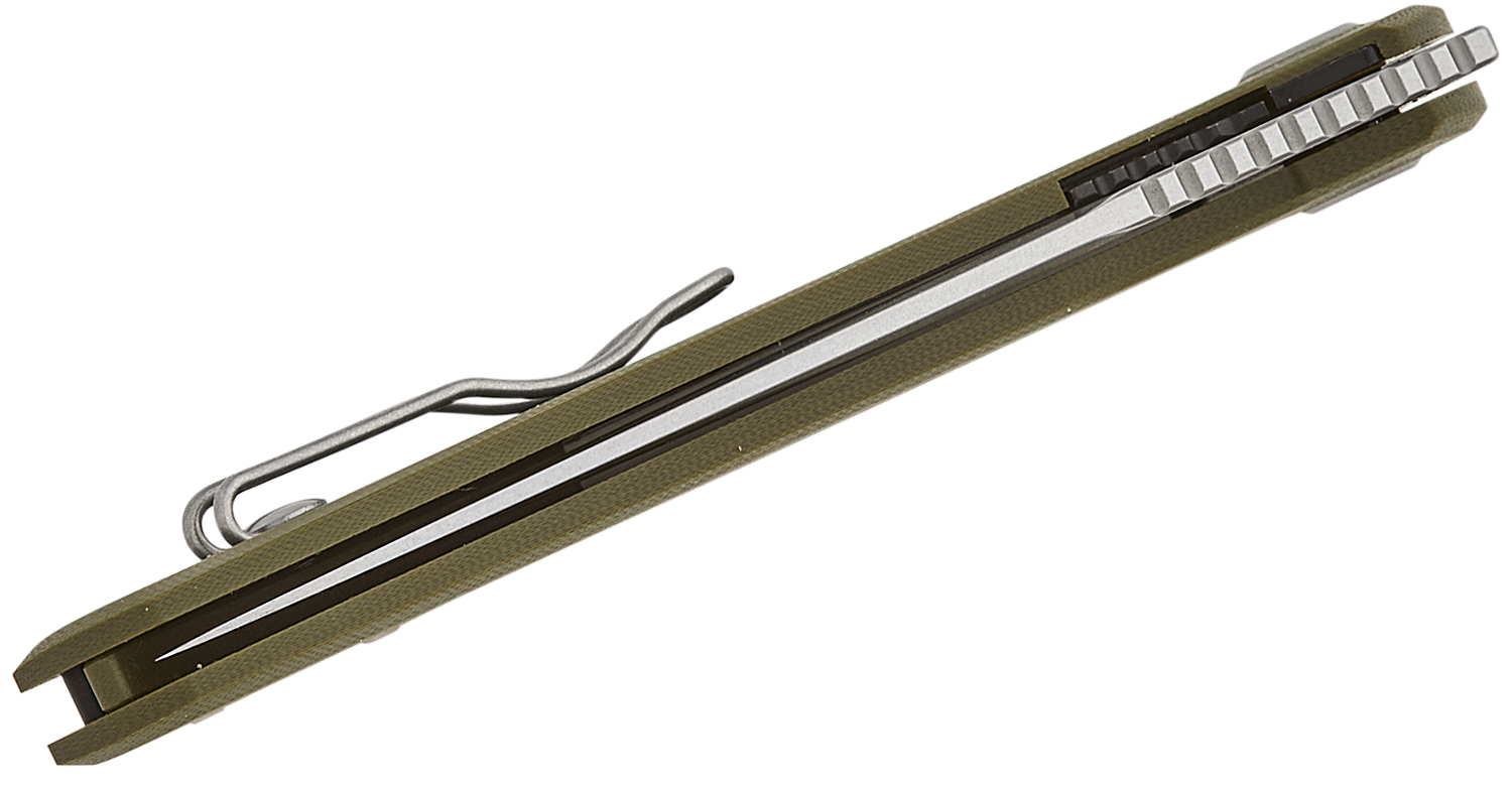 Custom Knife Factory Anton Malyshev Echo Splinter Front Flipper Knife 3 ...