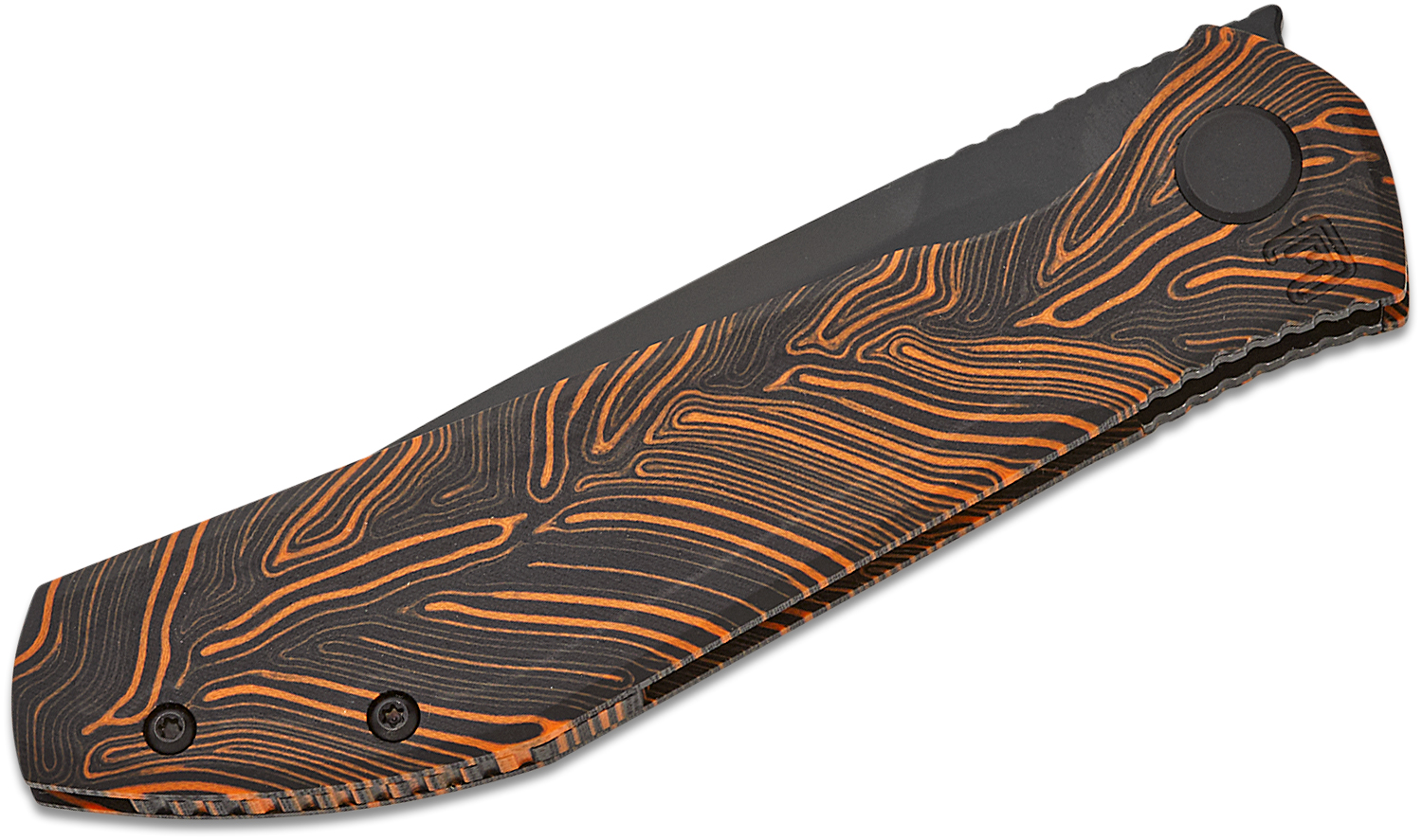 Custom Knife Factory Anton Malyshev Echo Splinter Front Flipper Knife 3 ...